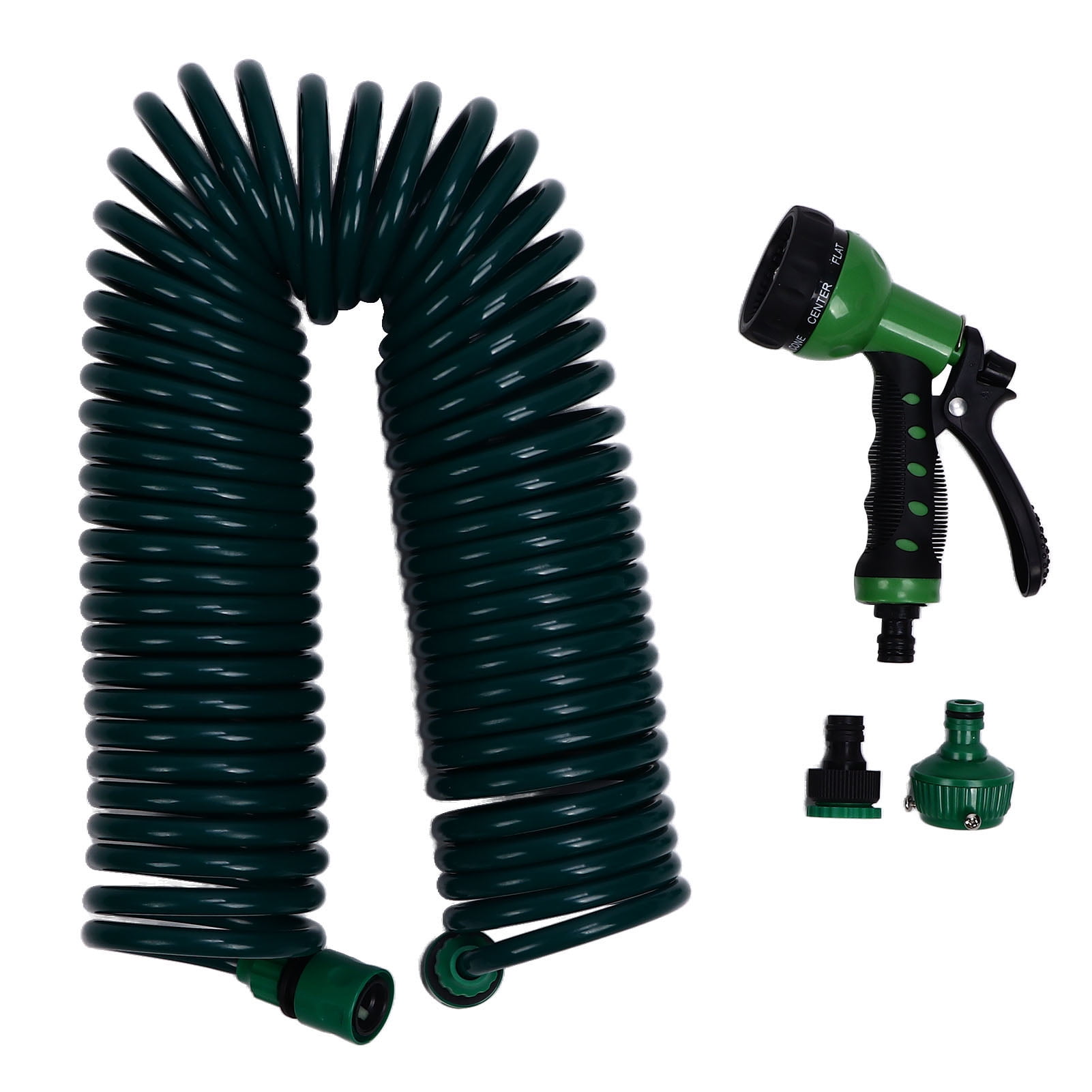 Durable EVA Spring Garden Hose, Telescopic, Leakproof, Ideal For Plants ...