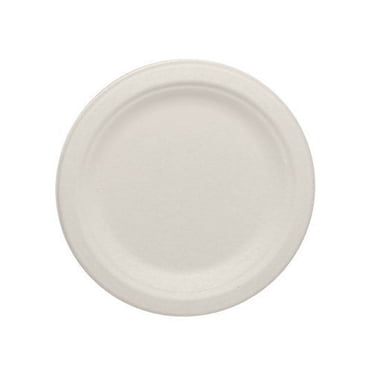 AJM Green Label Paper Plates, 9", White, Box Of 1,200 Plates - Walmart.com