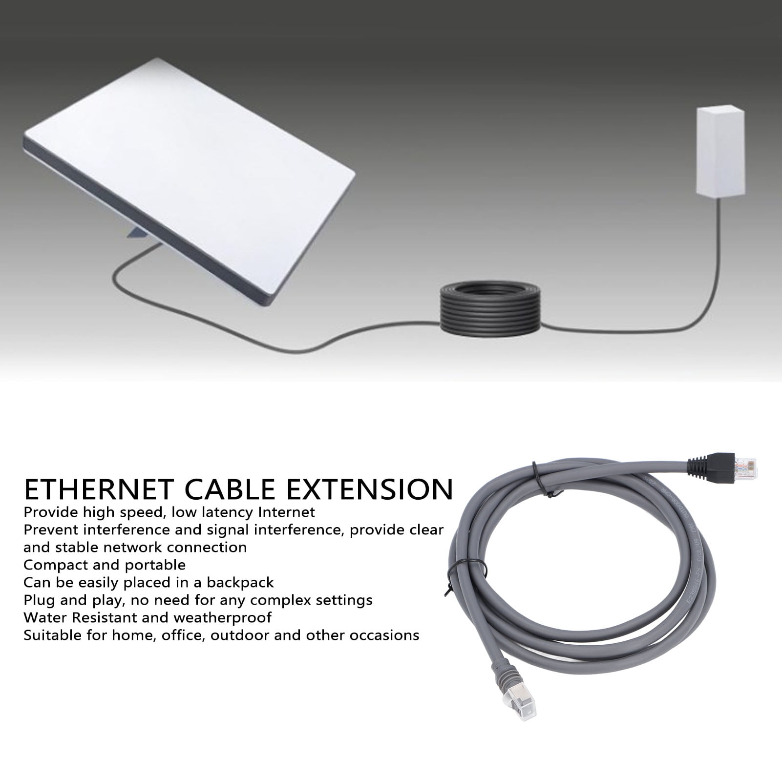 Durable Ethernet Cable Extension, Crystal Head, Low Latency For ...