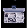 Durable Eyeglass Repair Tool Kit with Screws, Nose Pads & Nuts ...