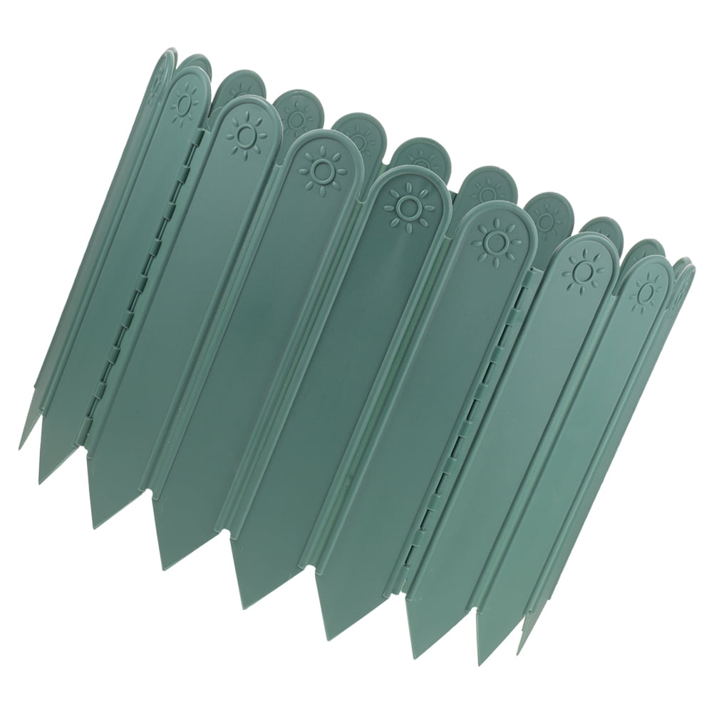 Durable Fence Plastic Landscaping Edging Kit Electric Garden Green ...