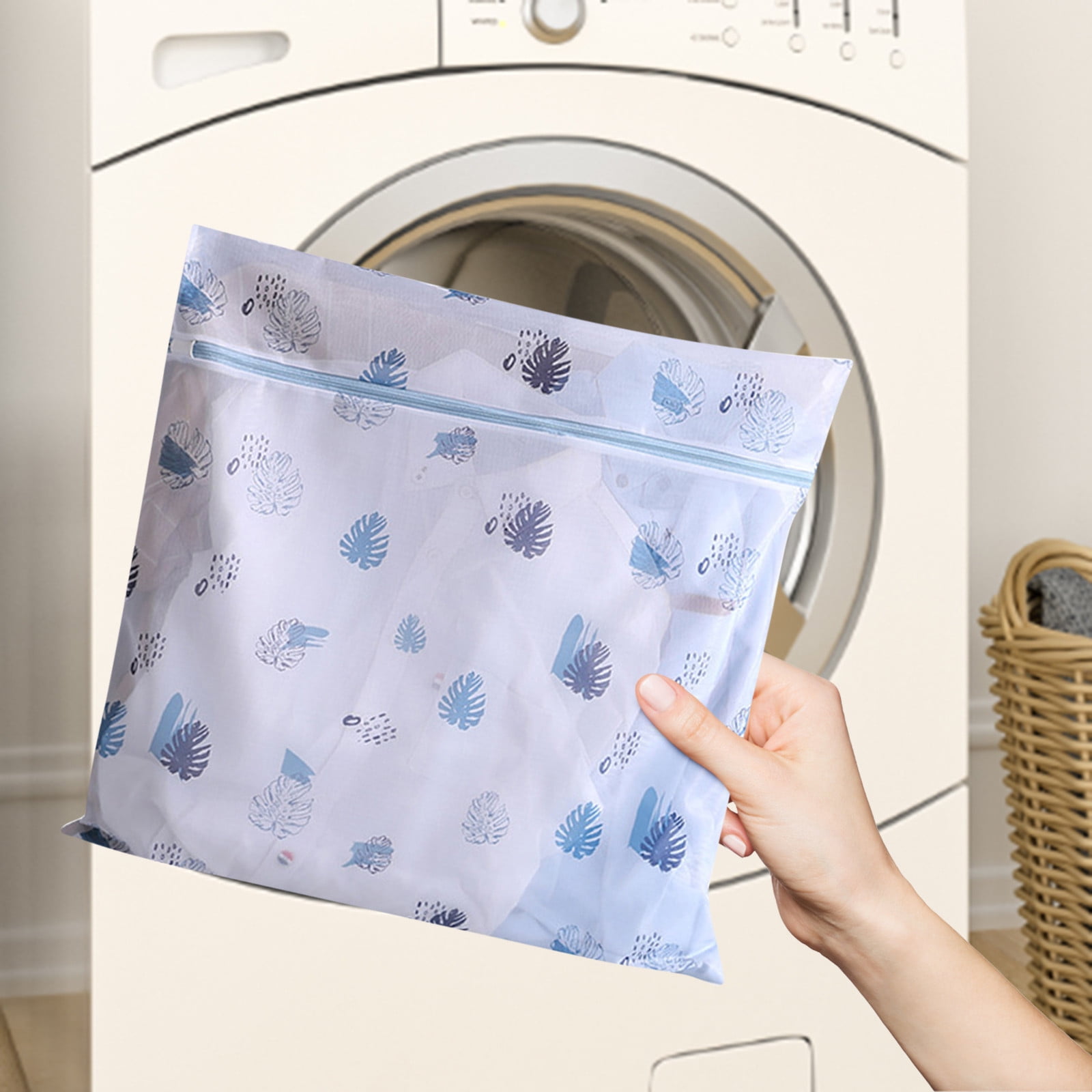 Durable Fine Mesh Laundry Bags For Delicates With Zipper Travel Storage ...