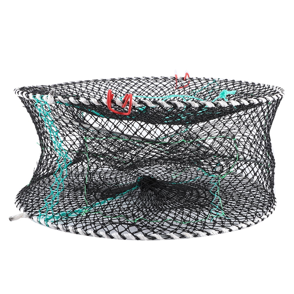 Durable Fishing Net Cage: Catch Crab, Fish More, Portable, Collapsible ...
