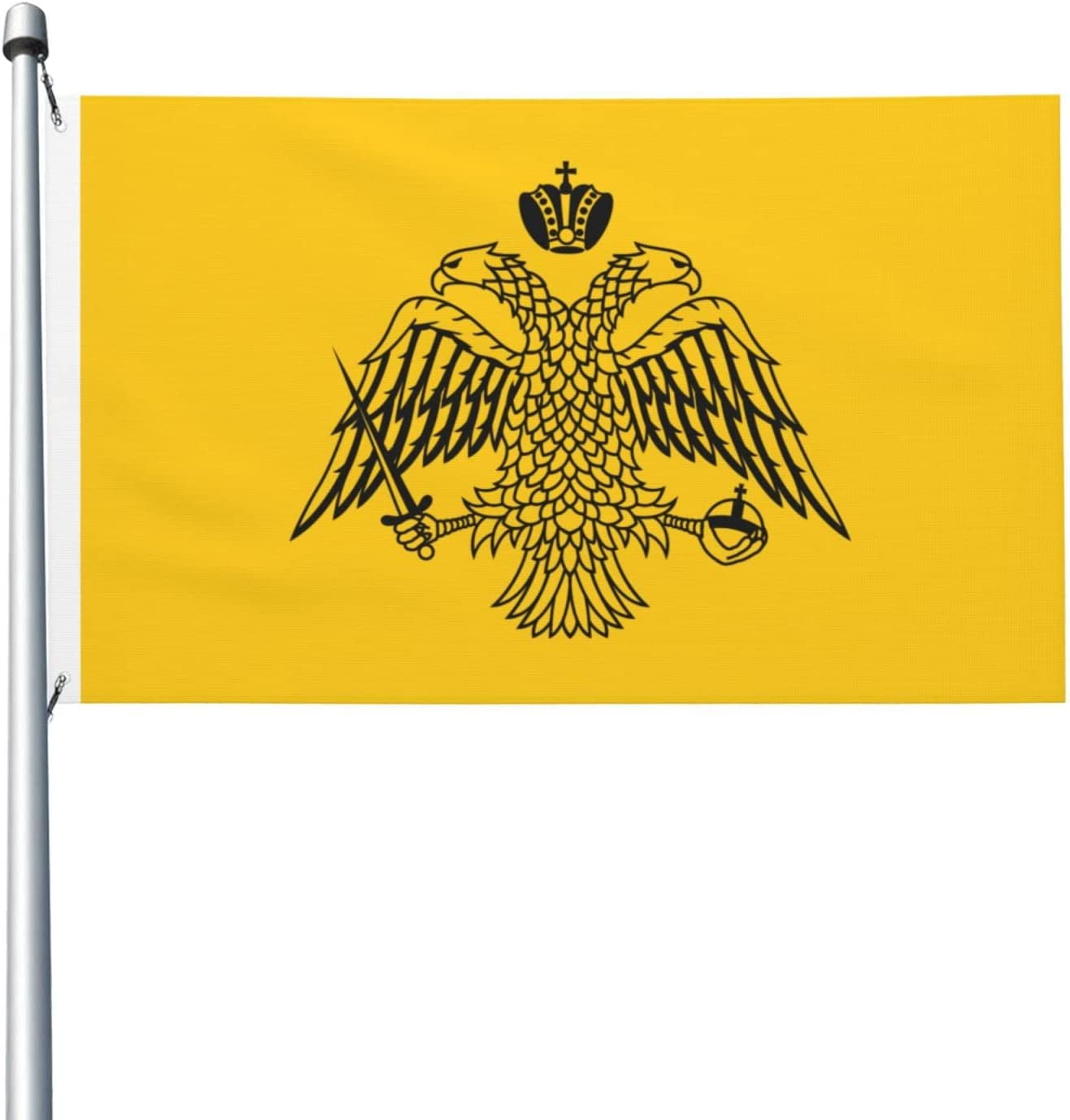 Flag Of The Greek Orthodox Church Double-Sided Indoor And Outdoor ...