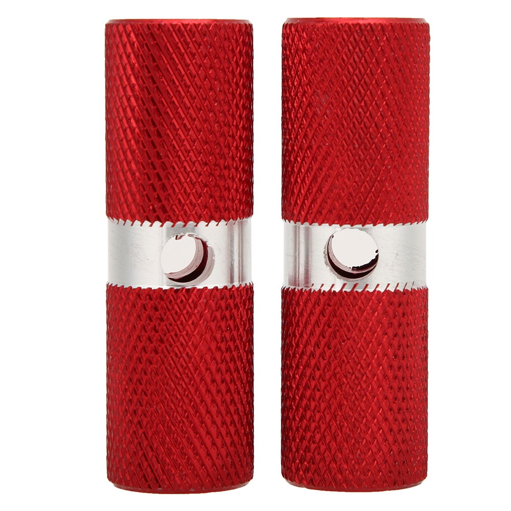 Durable Foot Pegs for Road & Mountain Bikes Red Aluminum Alloy Pedals ...
