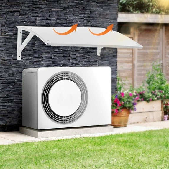 Durable Galvanized Steel Air Conditioner Cover, Weather-Resistant, UV ...