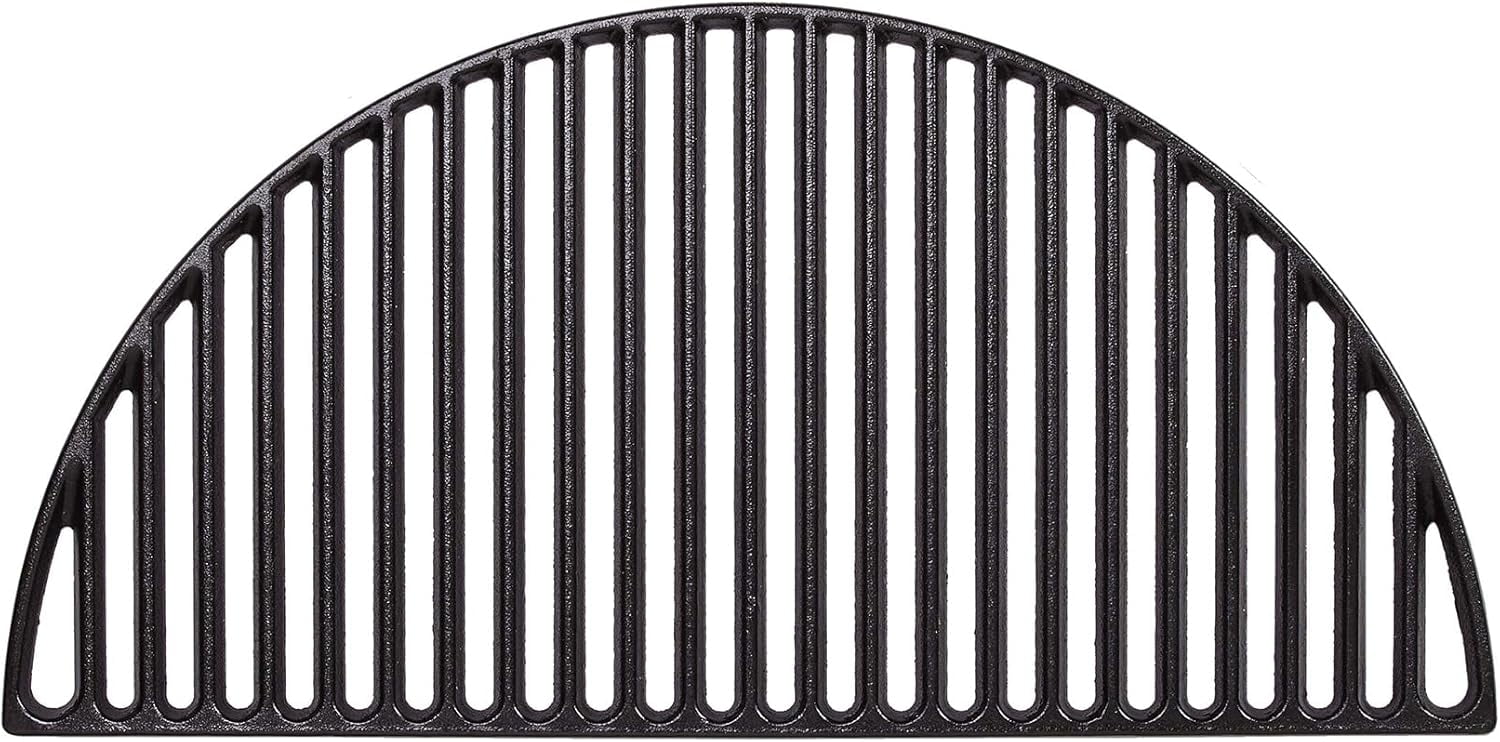 Durable Half-Moon Cast Iron Cooking Grate with Grill Grate Lifter for ...