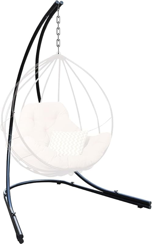 Durable Hammock Chair Stand Hanging Chair Stand- Heavy Duty Steel ...