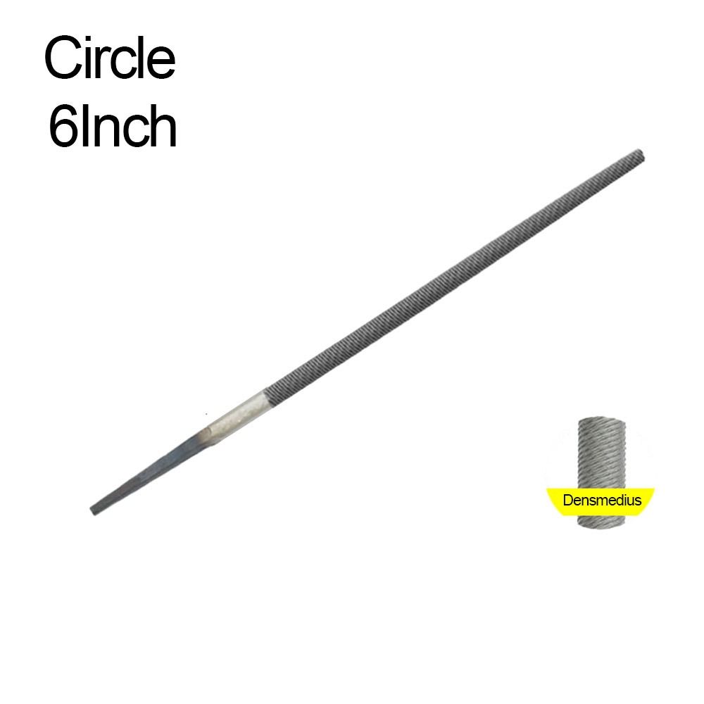 Durable High Hardness Sharpening Steel Middle Tooth Flat/Semicircle ...