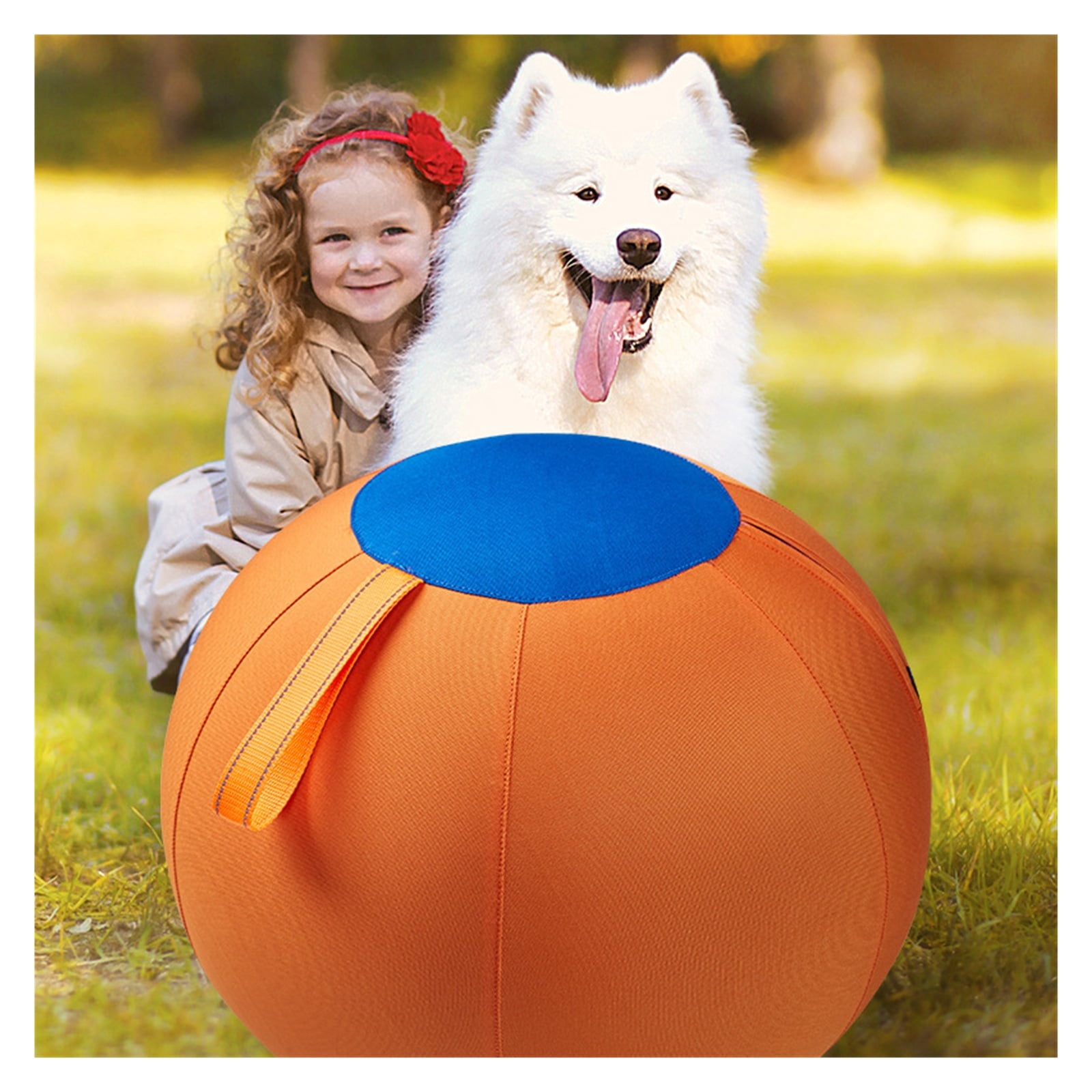 Durable Inflatable Grazing Ball for Sheep, Horse, and Dog - Solid Color ...
