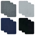 Durable Iron-On Fabric Repair Patches for Clothes, 12-Pack (7.5cm x 10 ...