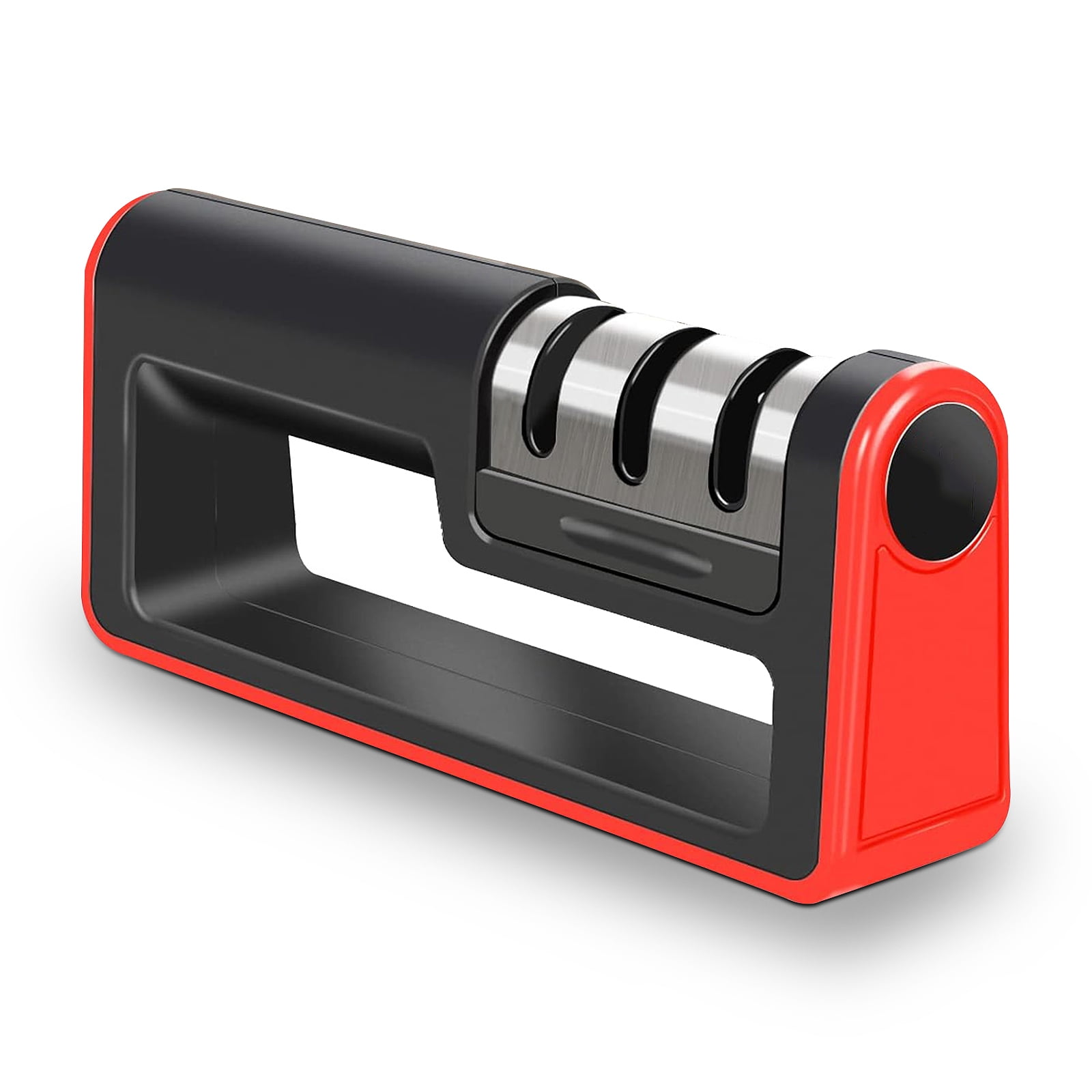 Durable Kitchen Knife Sharpener - Cucina Green - 3-In-1 Knife Sharpener ...