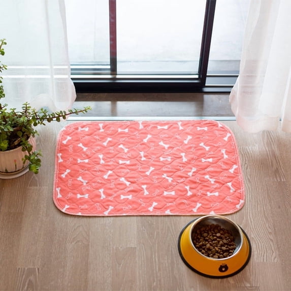 Durable Leak and Odor Proof Dog Pee Pad - Washable and Reusable Pet Mat ...