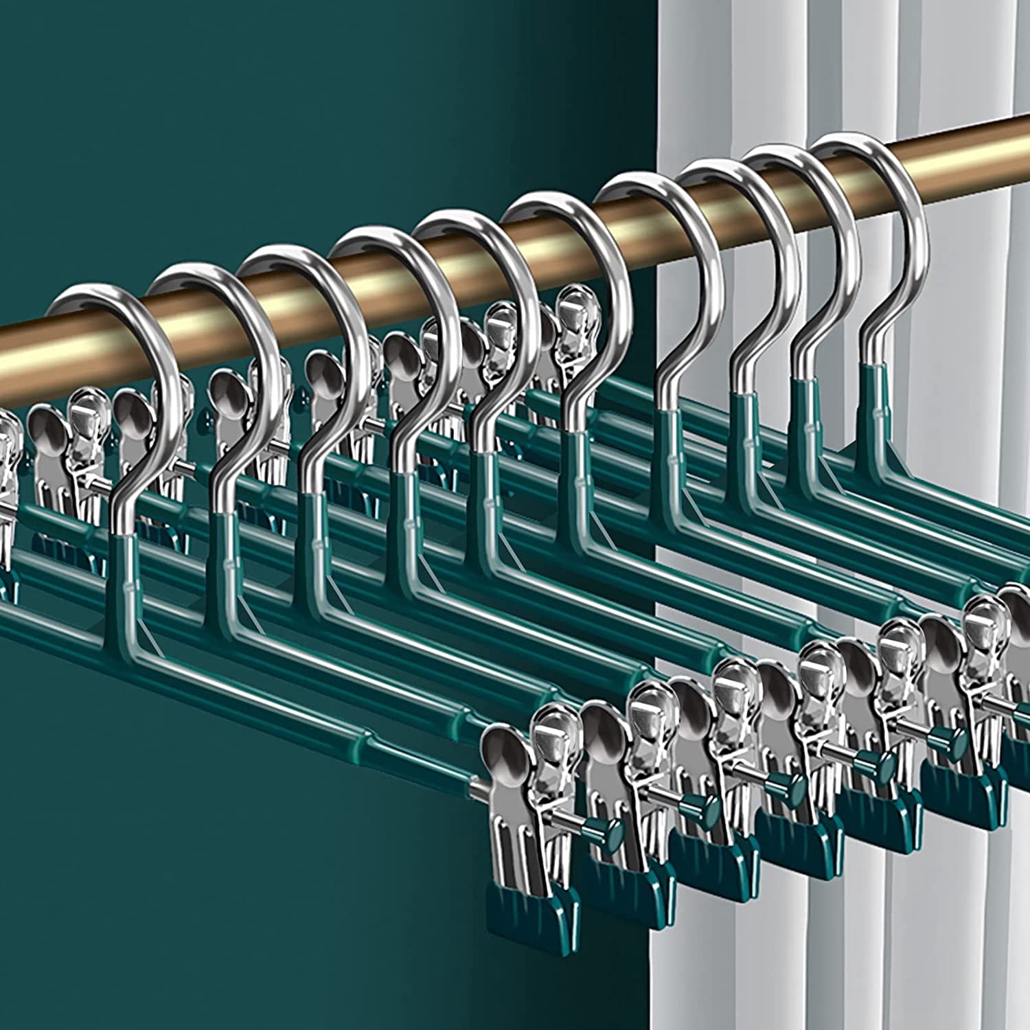Durable Legging Hangers for Closet Organizer, Space Efficient Design ...