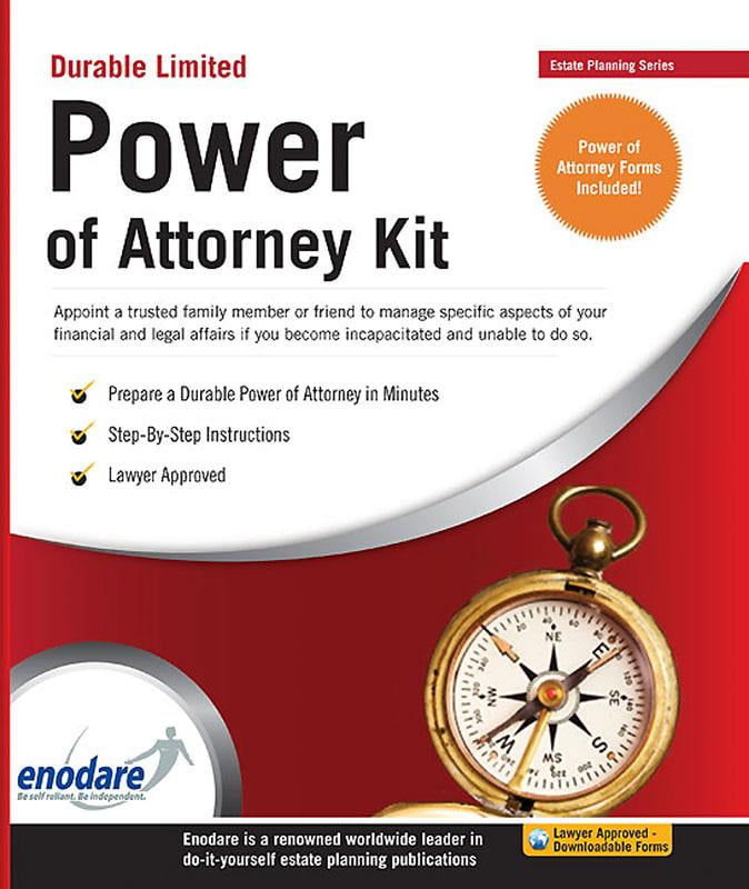 Durable Limited Power of Attorney Kit - Walmart.com