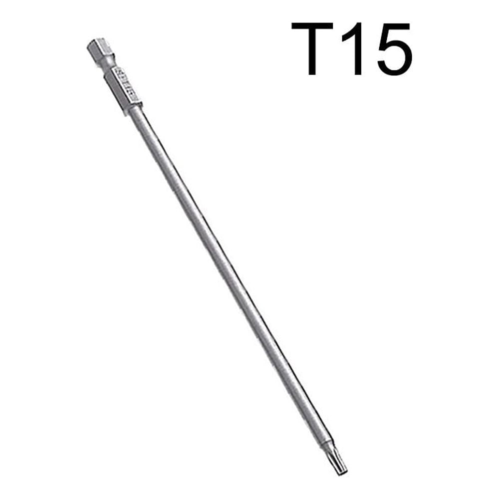 Durable Long Magnetic Torx Screwdriver Bit T8 to T40 Alloy Steel 150mm ...
