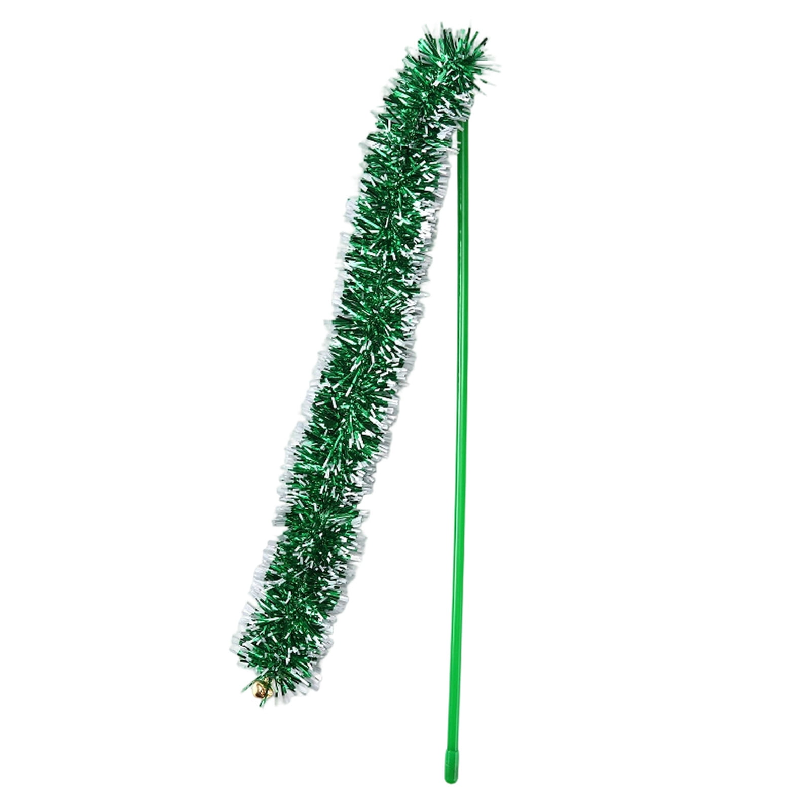 Durable Long Pole Interactive Cat Teaser Wand Colorful Ribbons Loud ...
