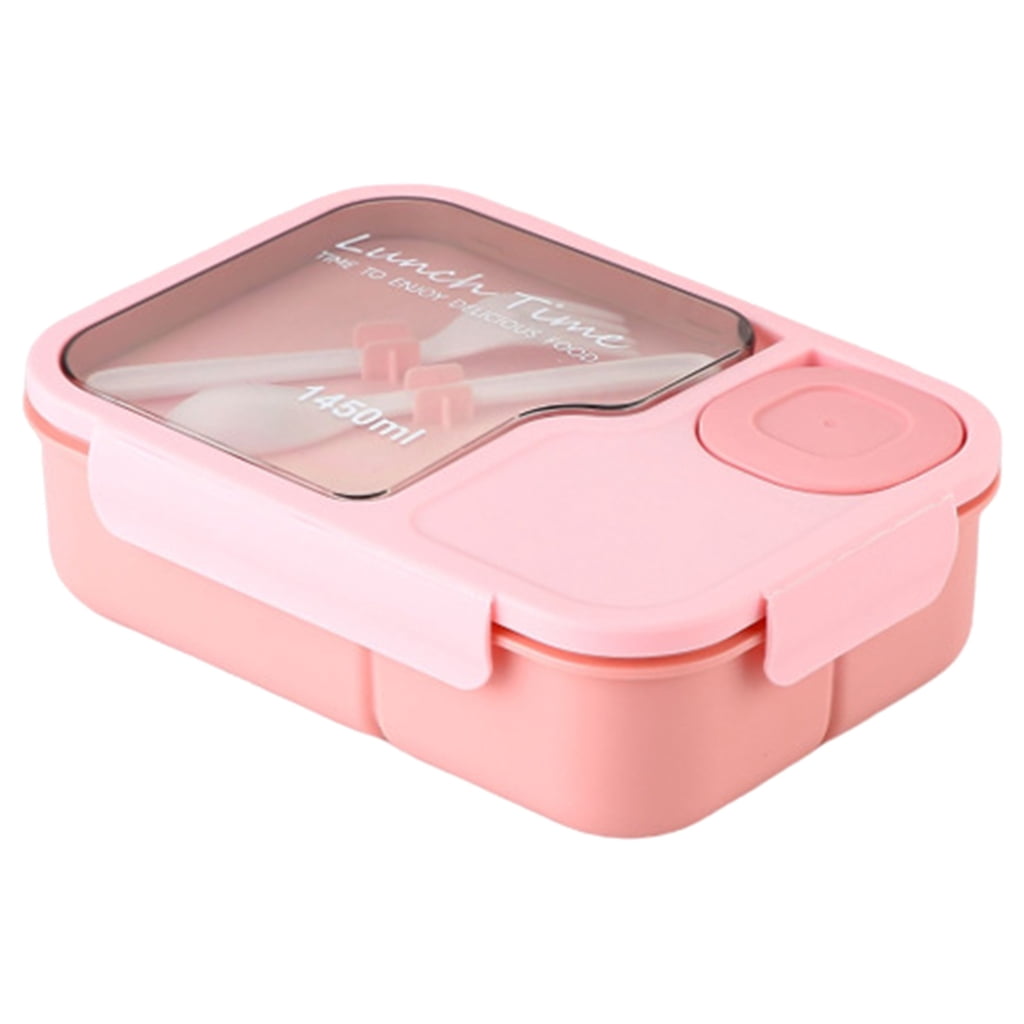 Durable Lunch Box with Compartments and Utensils for Work Picnics ...