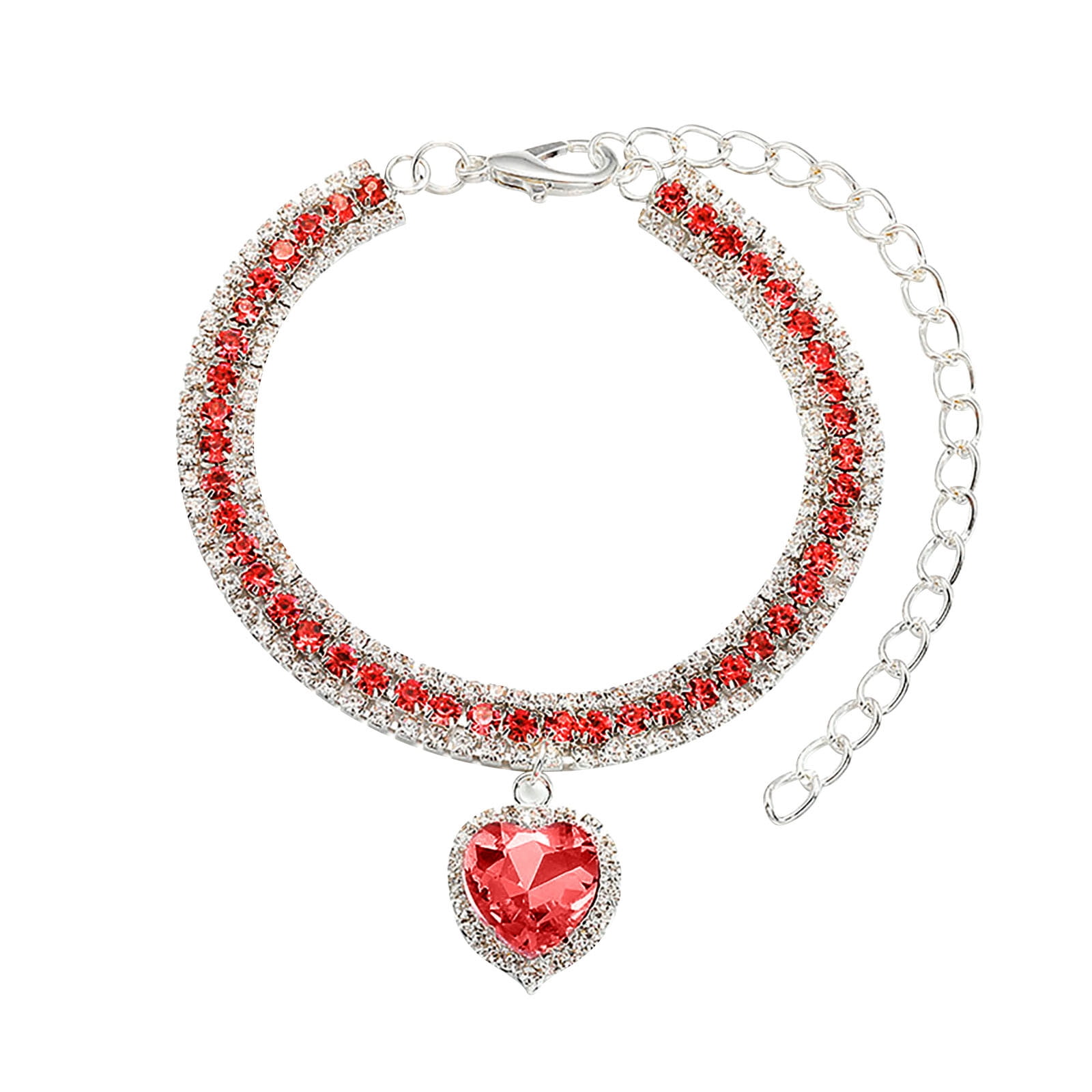 Durable Metal Chew Proof Pet Necklace for Small Medium Dogs and Cats ...