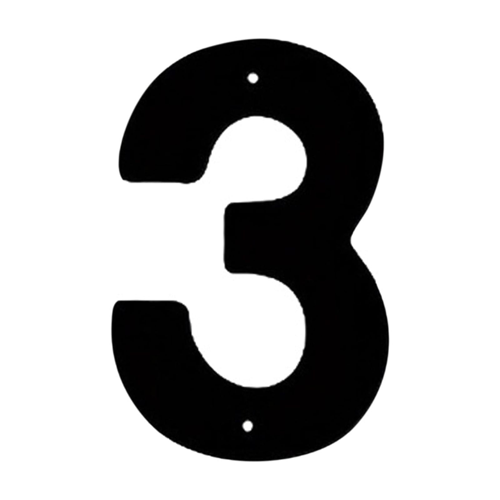 Durable Metal Door Numbers and Letters - Ideal for Outdoor Address ...