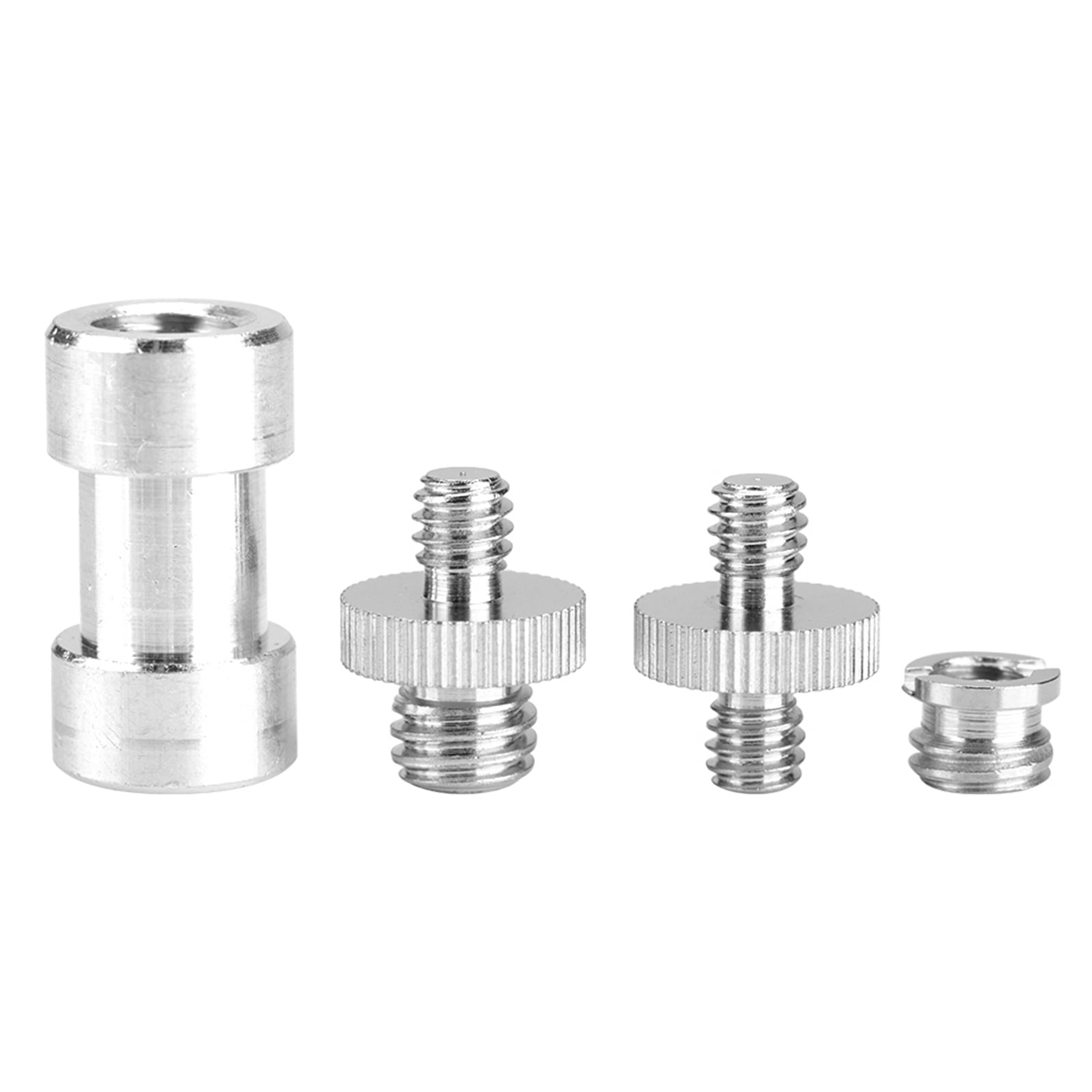 Durable Metal Threaded Adapters, 1/4 to 3/8 Inch Camera Screw Set for ...