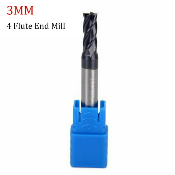 Durable Milling Cutter Drill 4 Flute Roughing Tool 1MM~20MM Right Hand ...