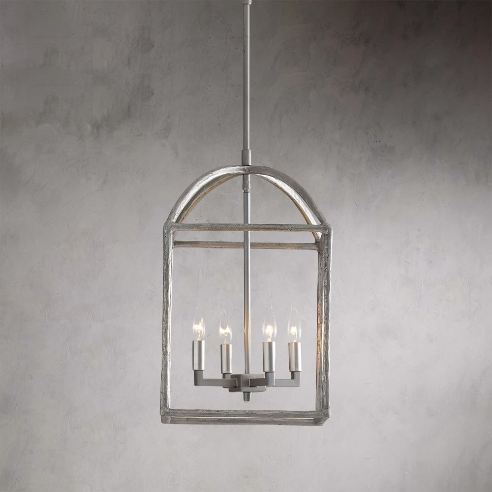 Durable Modern Industrial Hand Forged-Iron Finish Pendant Light,Light ...