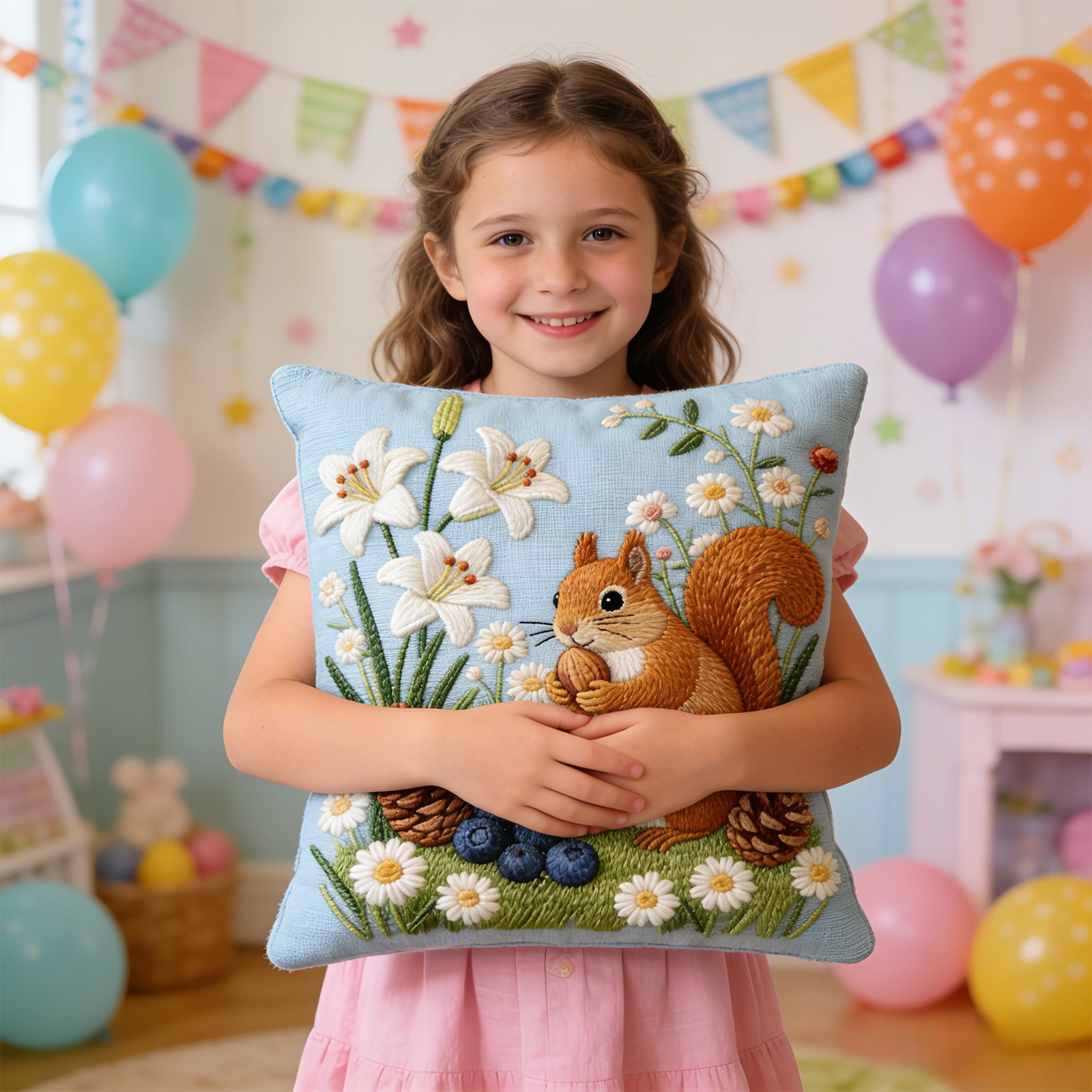 Durable Multicolor Easter Animals Pillowcase, Soft Comfortable Short ...