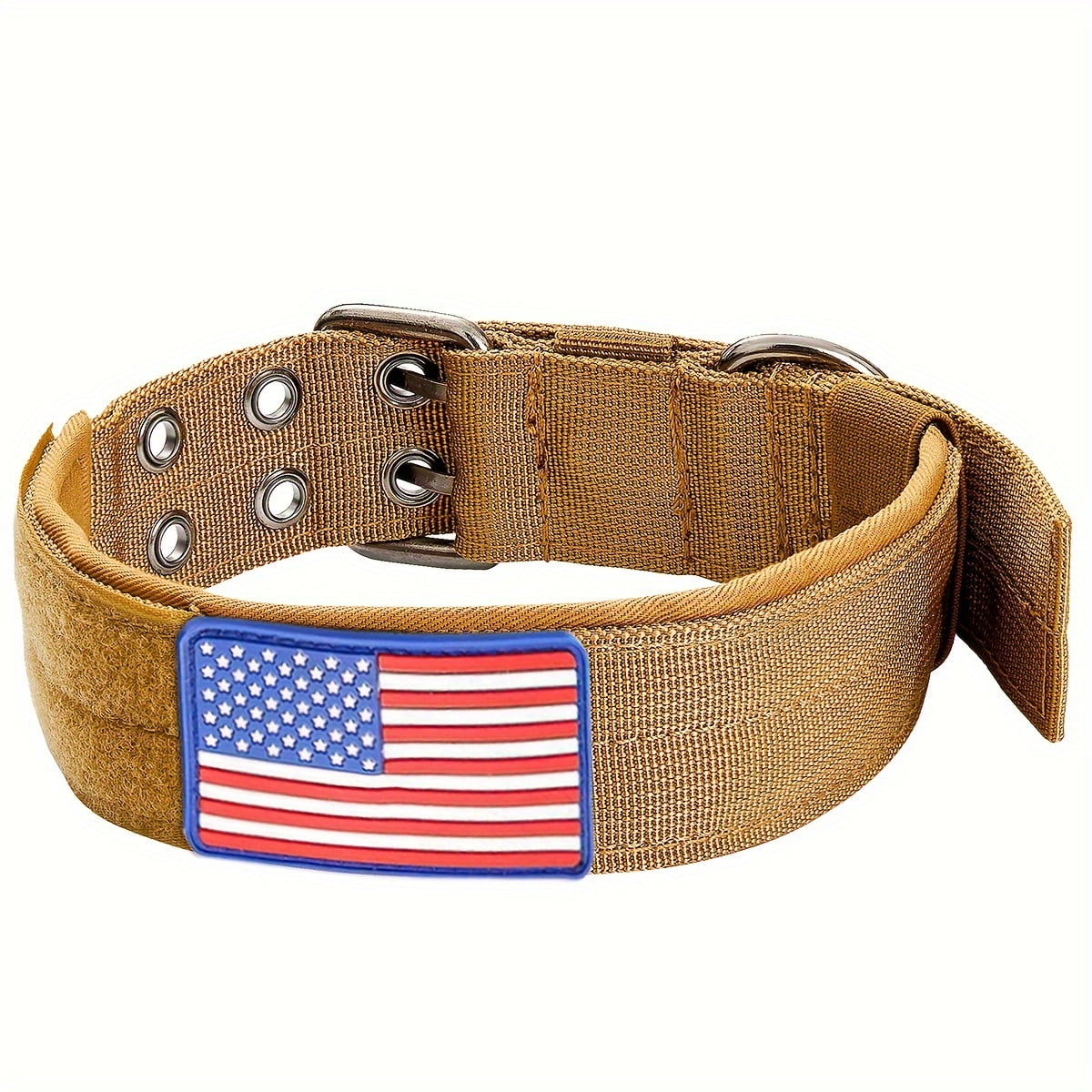 Durable NEWKBO Tactical Dog Collar with Strong Metal Buckle and Handle ...