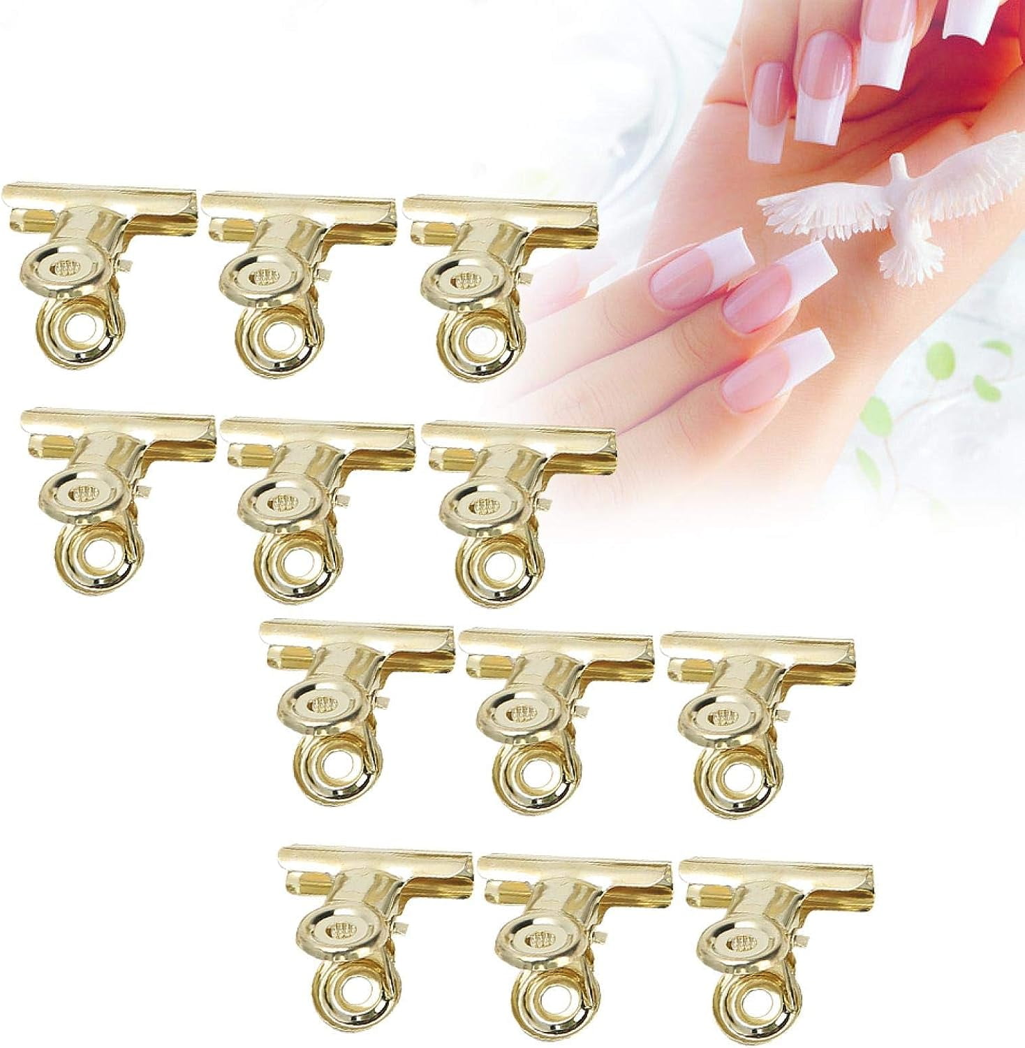 Durable Nail Extension Clips Nail Extension Clamps False Nail Tips Clip ...