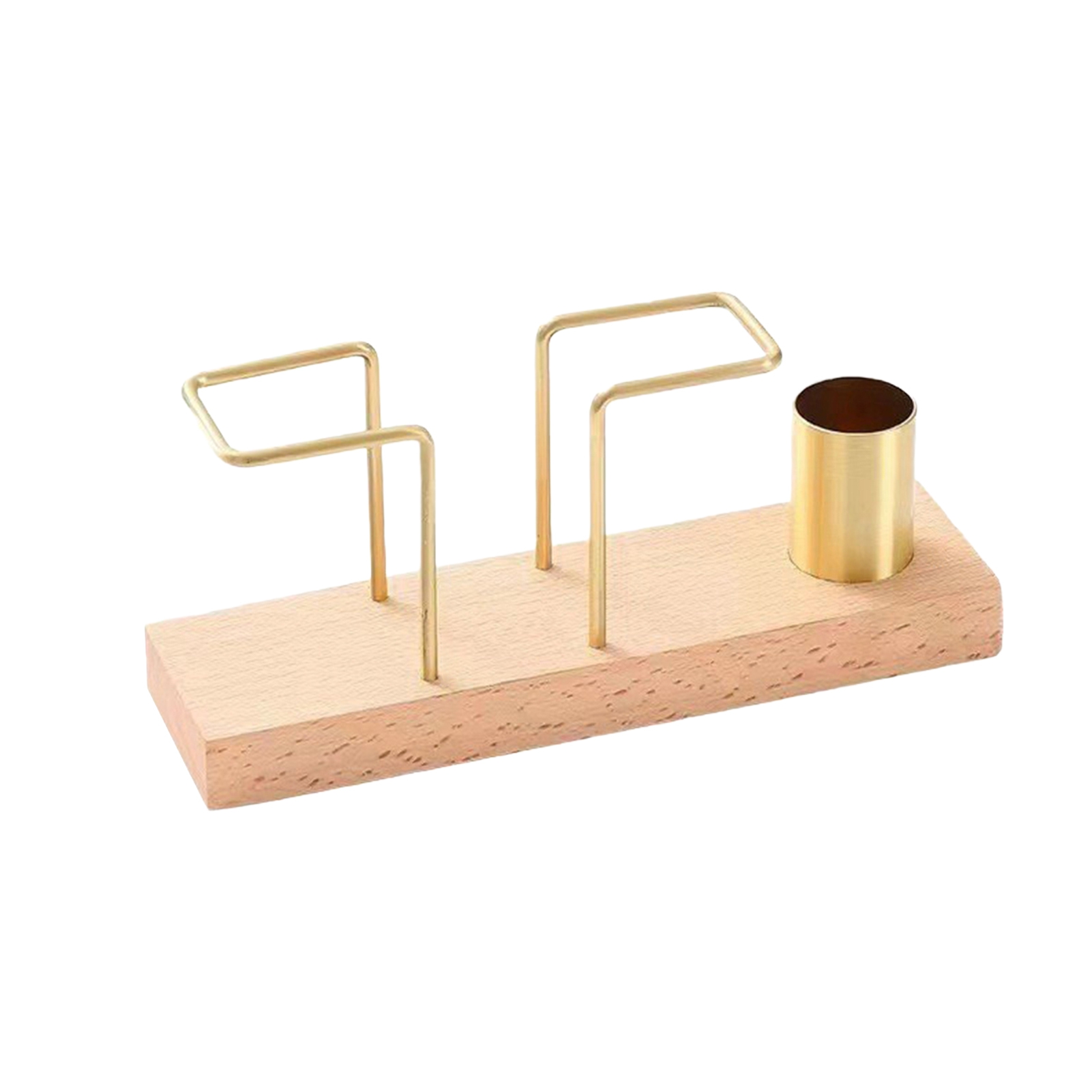 Durable Napkin Holder Wooden Base Vertical Napkin Holder for Home ...