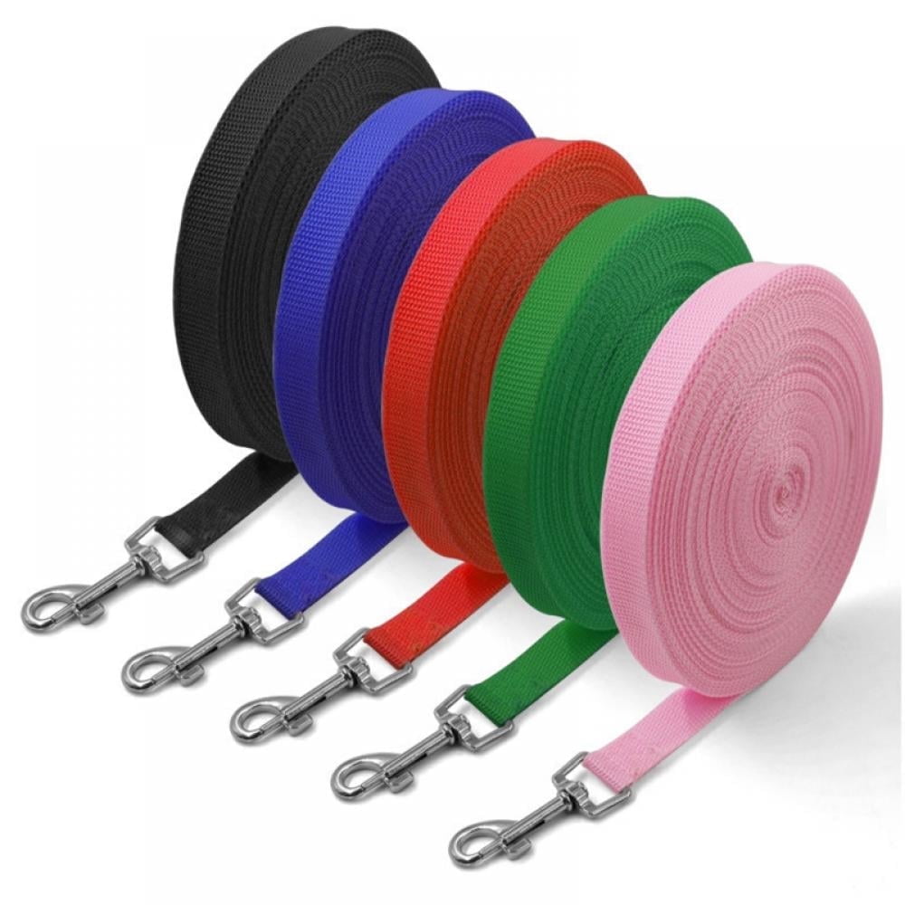 Slopehill Durable Nylon Dog Leash, 15ft 20ft 30ft 50ft 100ft, Training ...
