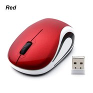 TENMOS Ergonomic Wireless Gaming Mouse, Built-in Rechargeable, Colorful ...