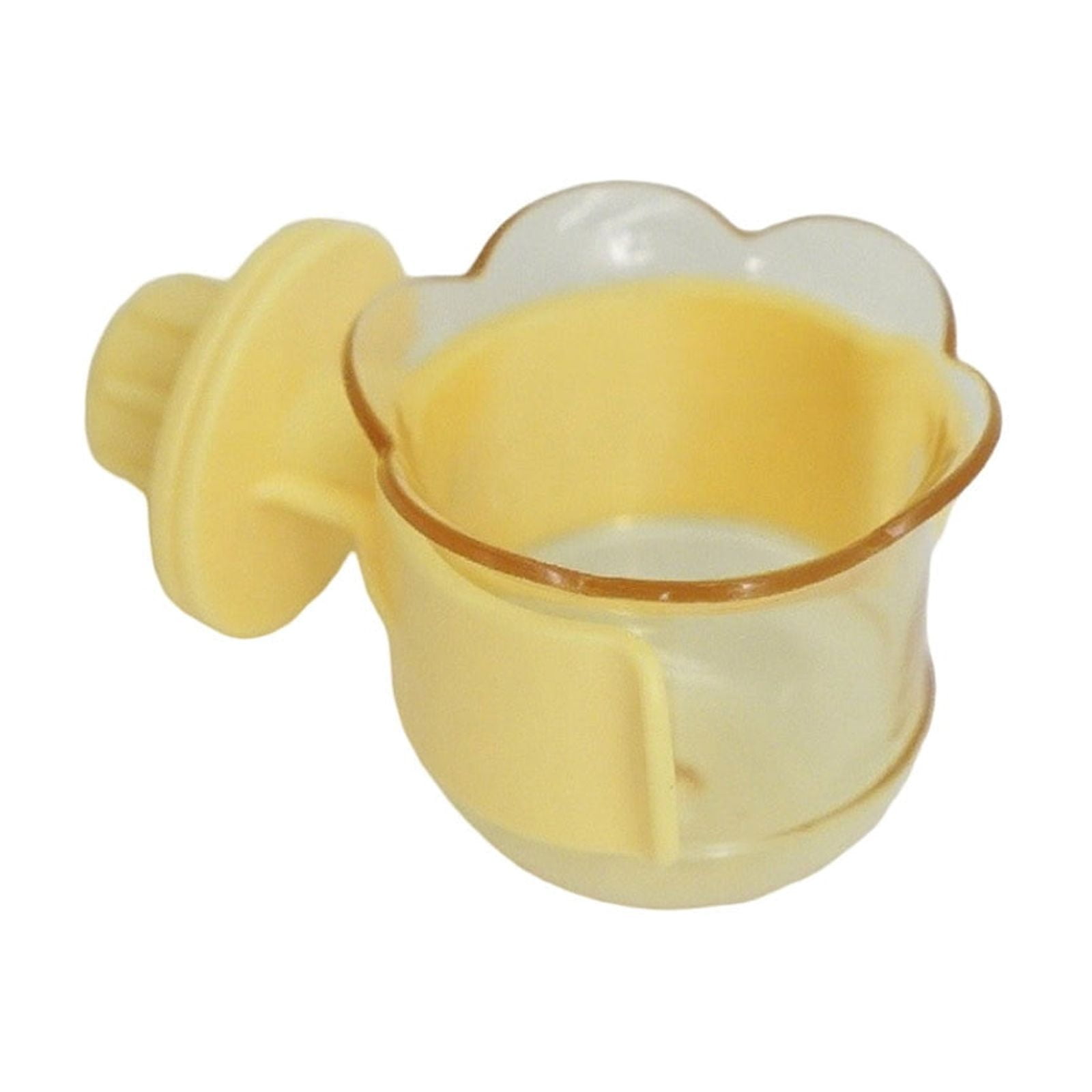 Durable PET Bird Bowl with Clip Feeder for Sparrows Finches Lovebirds ...