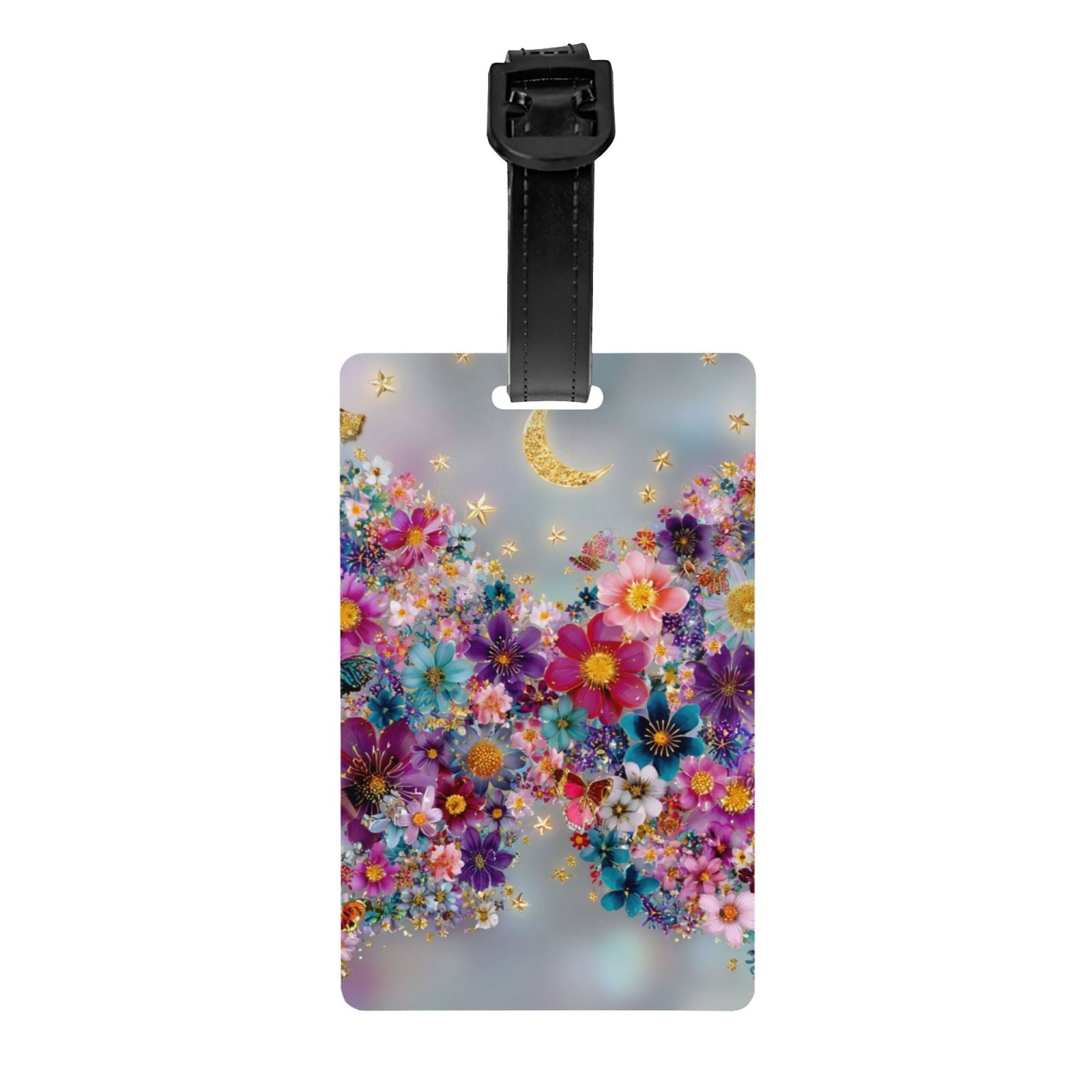 Durable PVC Luggage Tags with Detachable Strap - Waterproof ID Labels ...