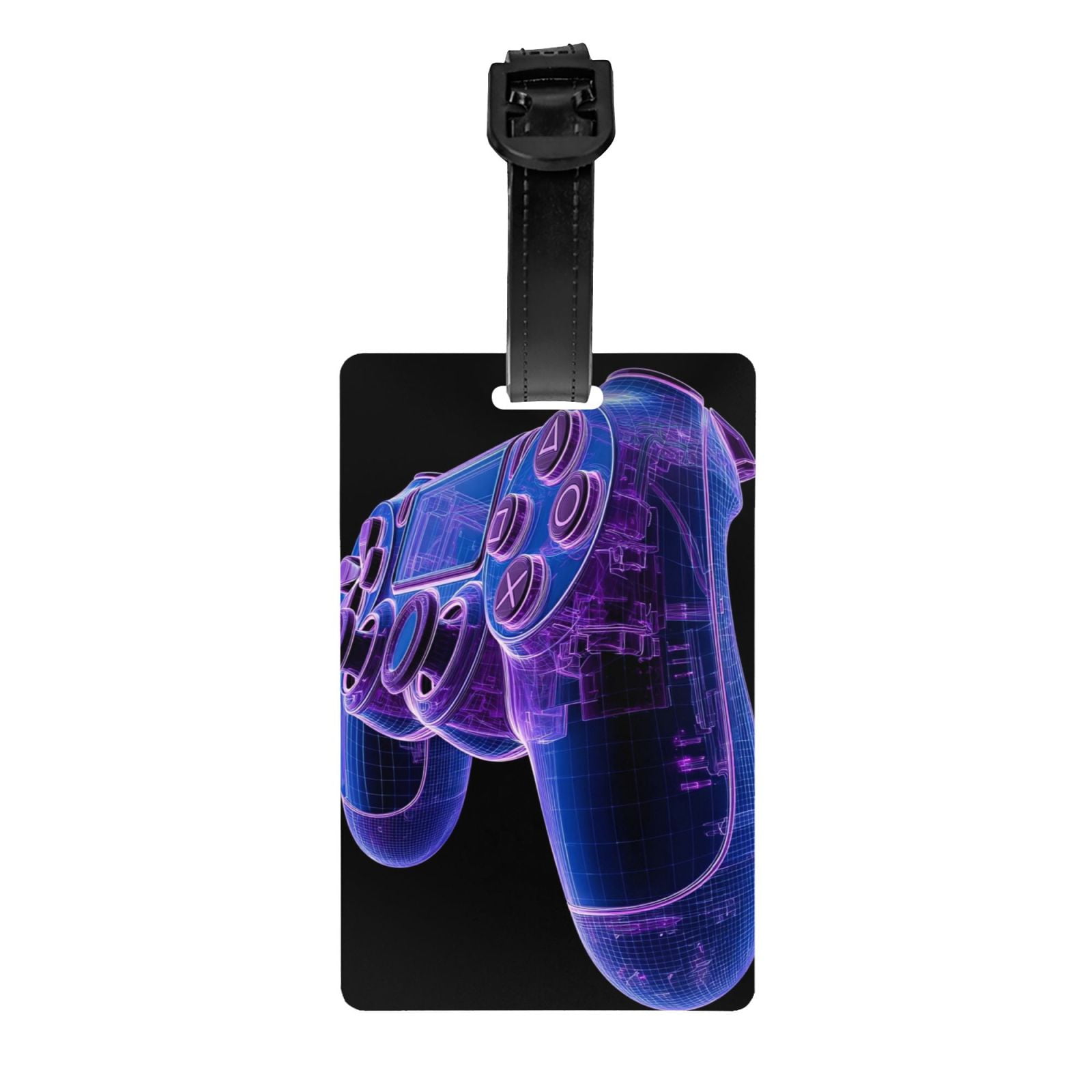 Durable PVC Luggage Tags with Detachable Strap - Waterproof ID Labels ...