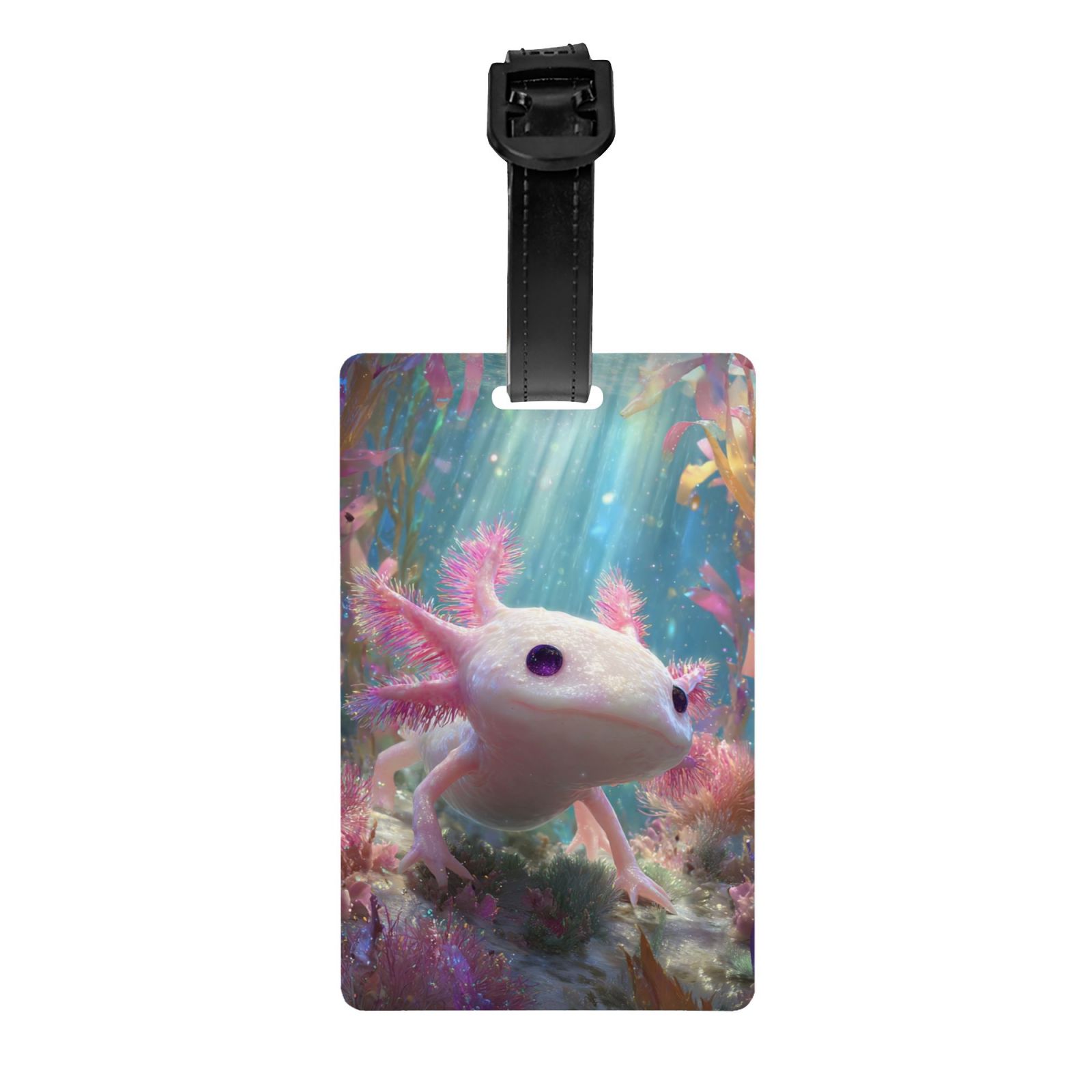 Durable PVC Luggage Tags with Detachable Strap - Waterproof ID Labels ...
