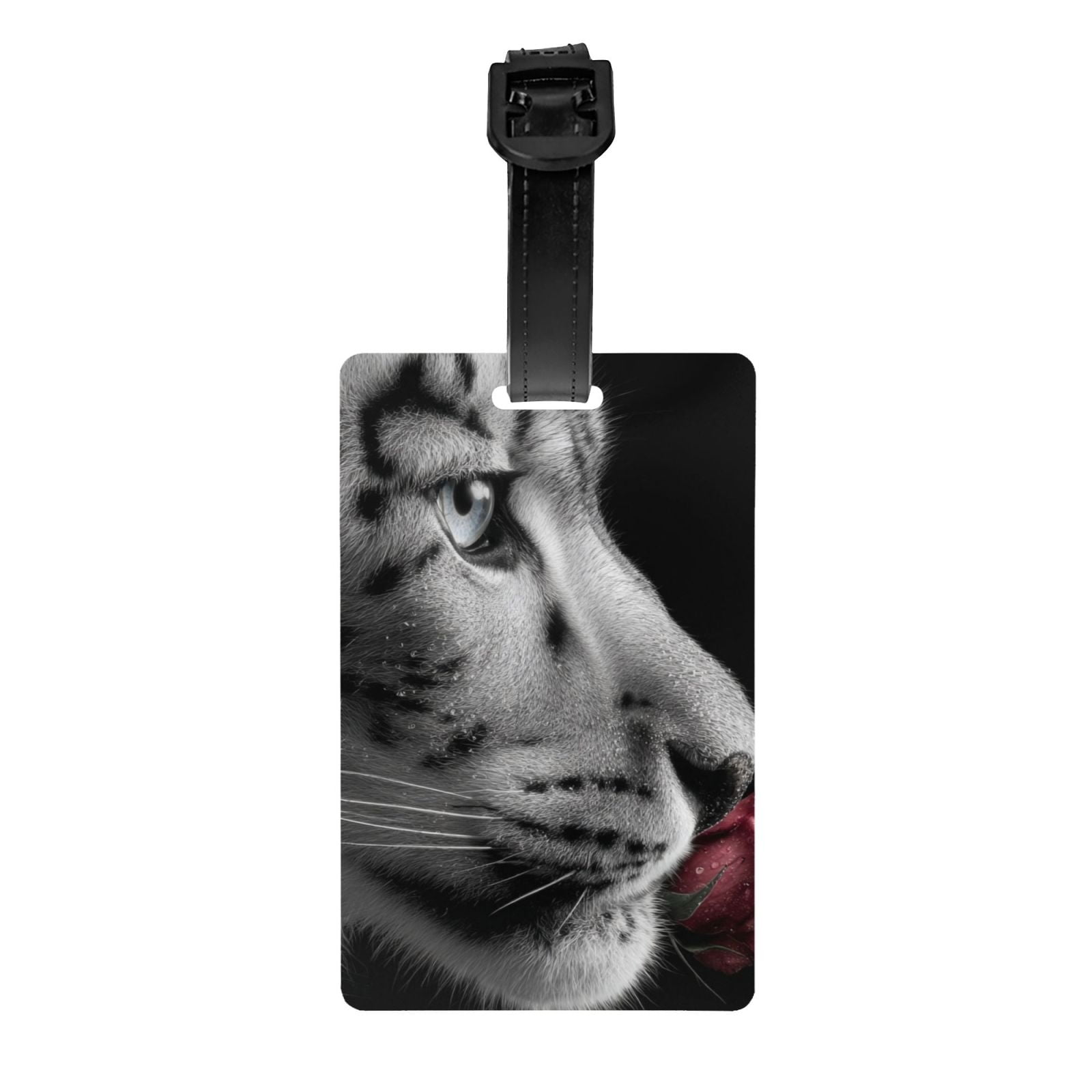 Durable PVC Luggage Tags with Detachable Strap - Waterproof ID Labels ...