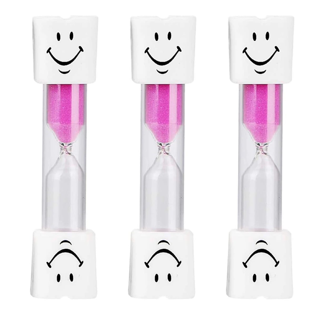 Durable PVC Tooth Brushing Timer, Attractive Pink Blue Design For Kids ...