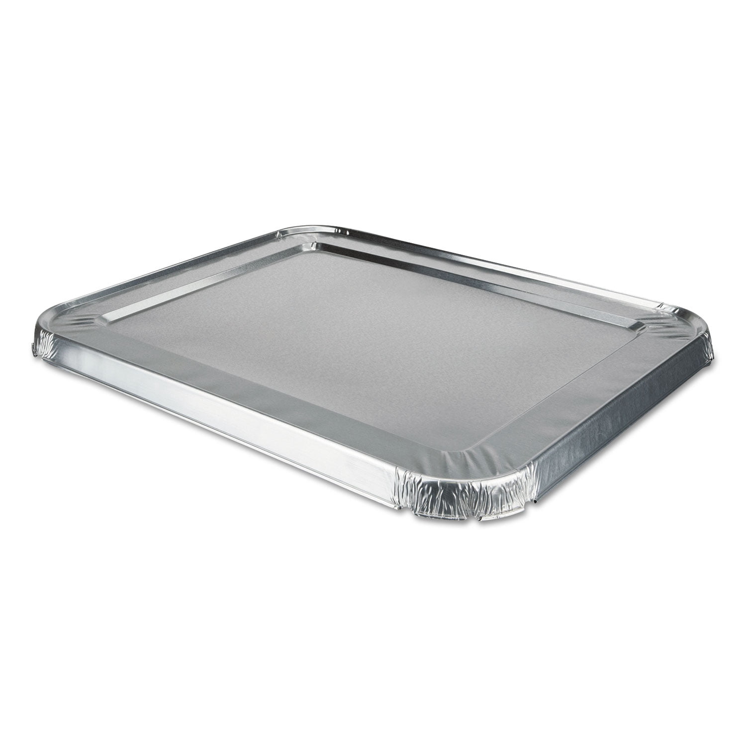 Durable Packaging 8200CRL Foil Lids - Half Rolled Safety Edge, Silver ...