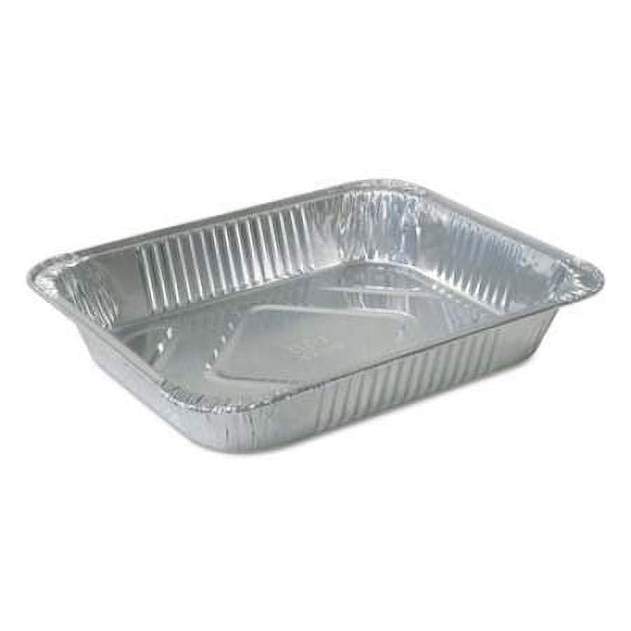 Durable Packaging Aluminum Steam Table Pans, Half Size, Medium, 100 ...