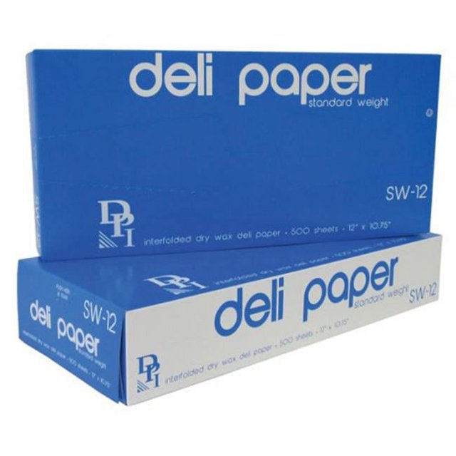 Durable Packaging Interfolded Deli Sheets, 12" x 10 3/4", 500 Sheets ...