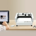 Durable Paper Folder and Binder, 2-in-1 Function, Fold 14 Sheets, Bind ...