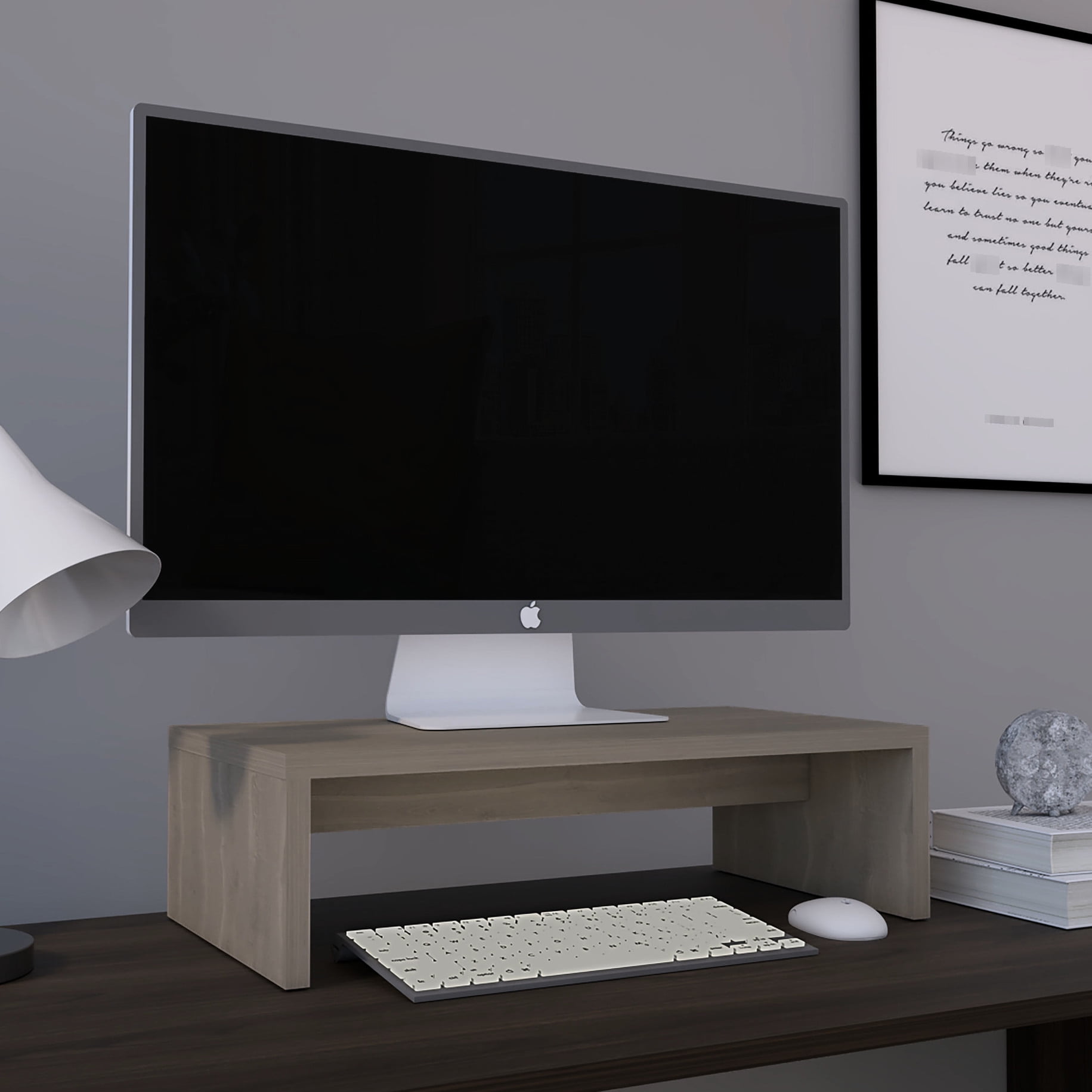Durable Particle Board & Space - Saving Feature - Office Desk for a ...