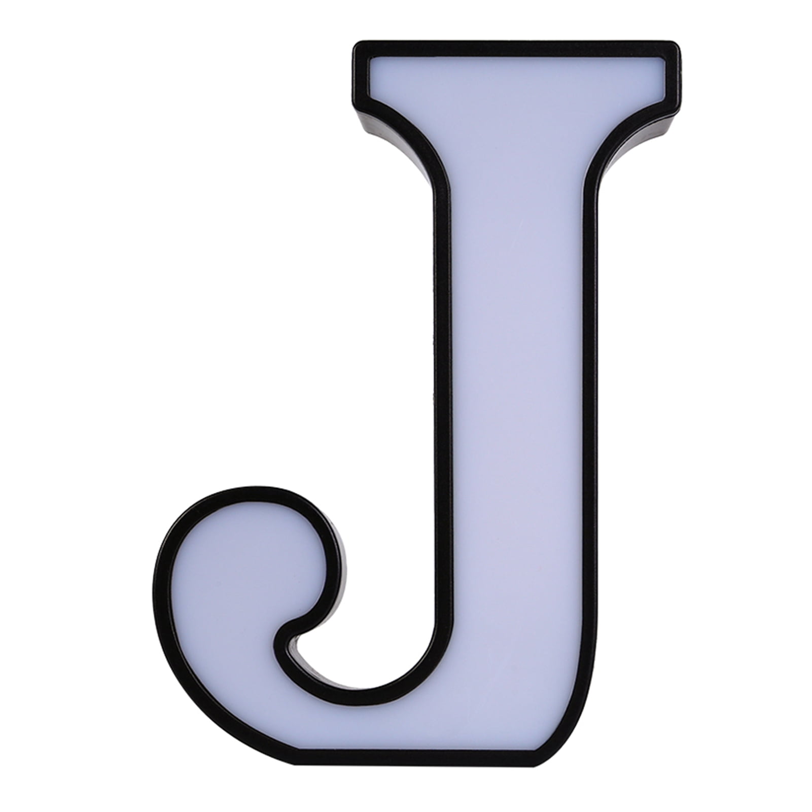 Durable Plastic Materials Light Up Letters, Warm White Glow Multiple ...