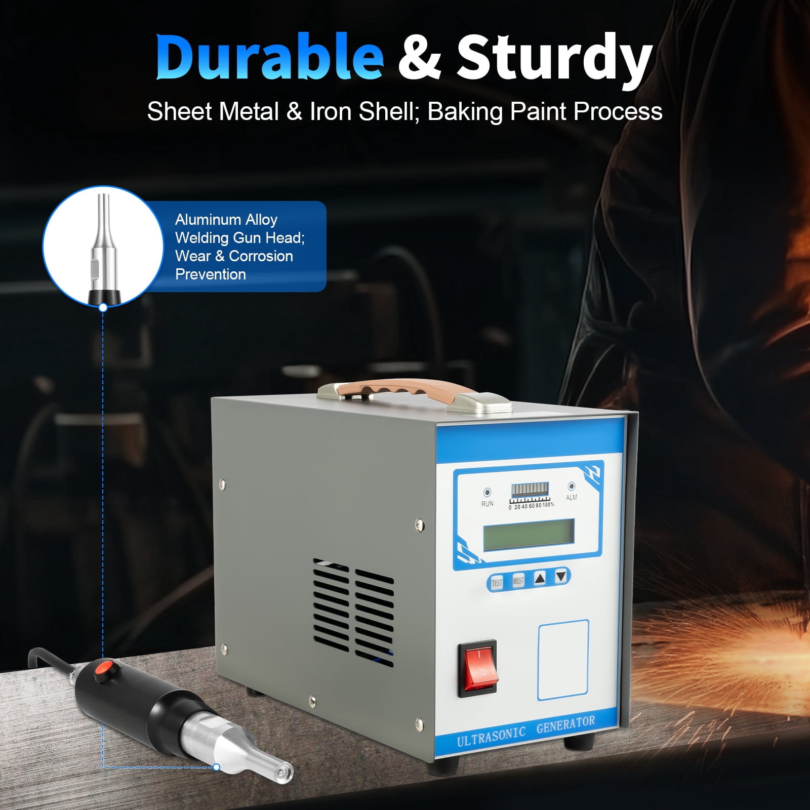 Durable Plastic Welding Machine, 200-700W Power, High Efficiency, 0.1 ...