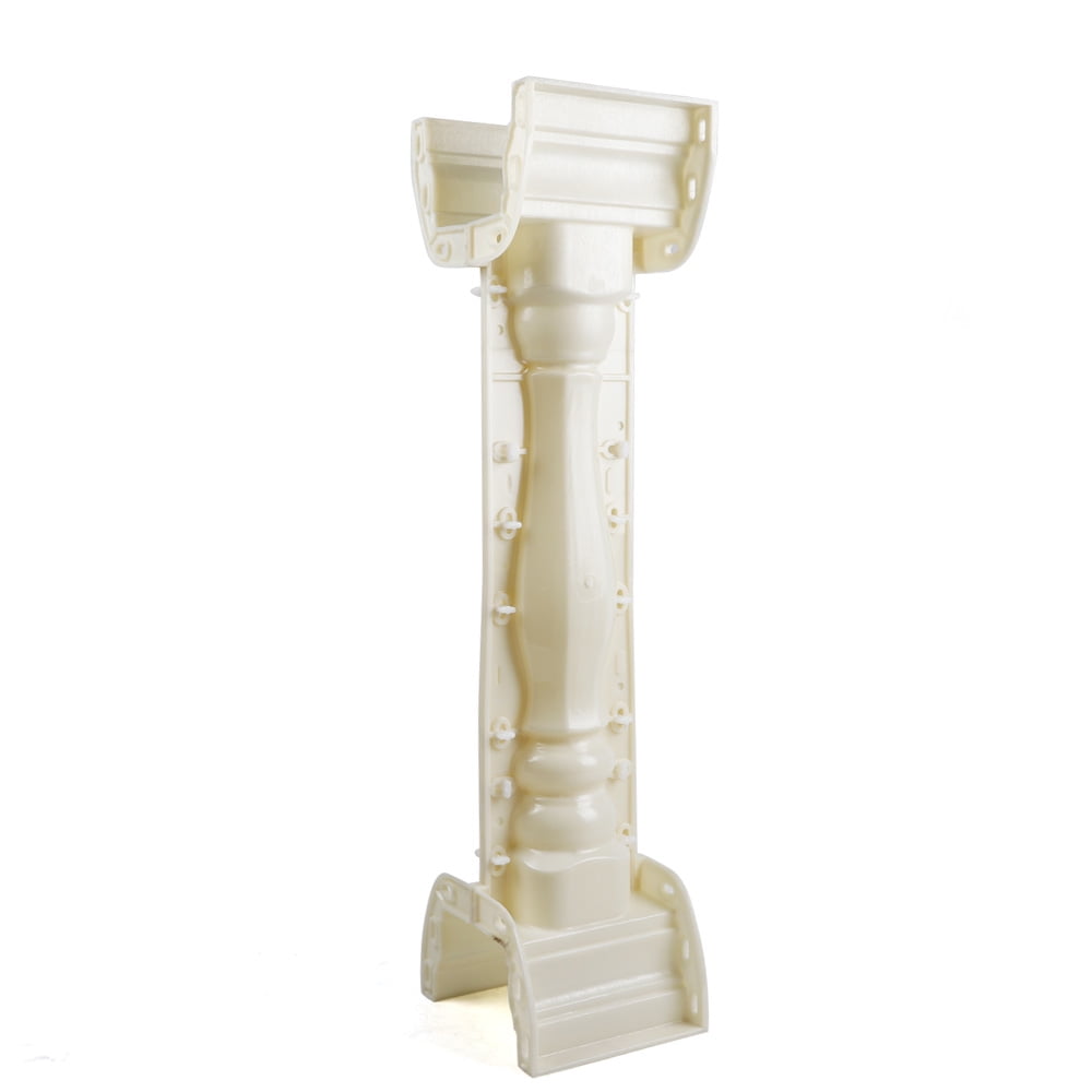 Durable Plastic White Balustrade Mold, 89cm High, for Creating Stable ...