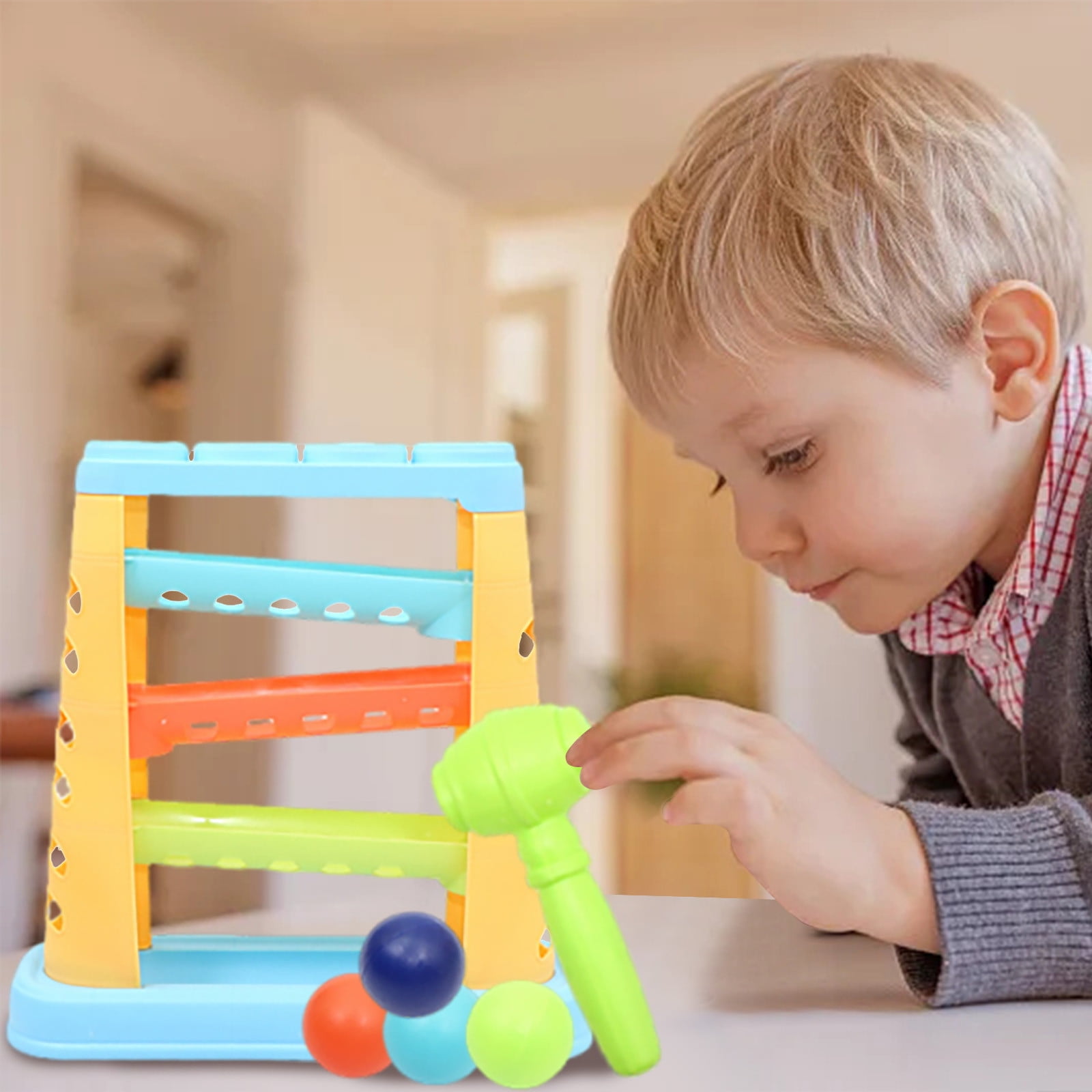 Durable Pound A Ball Toys for Toddler, Stacking, Learning, Active ...