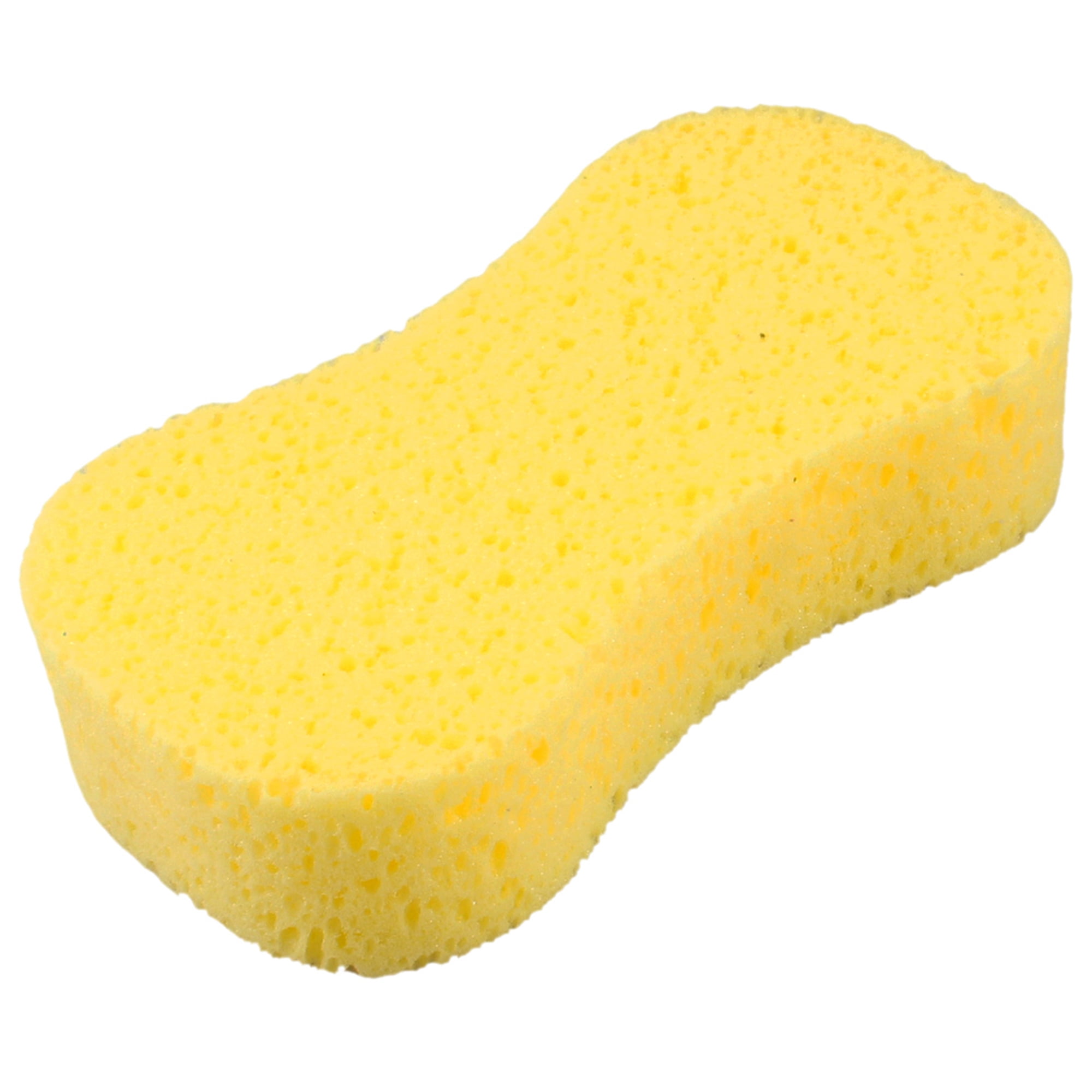 Soft, Durable, Bone-Shaped Yellow Car Wash Sponge for Exterior Vehicle ...