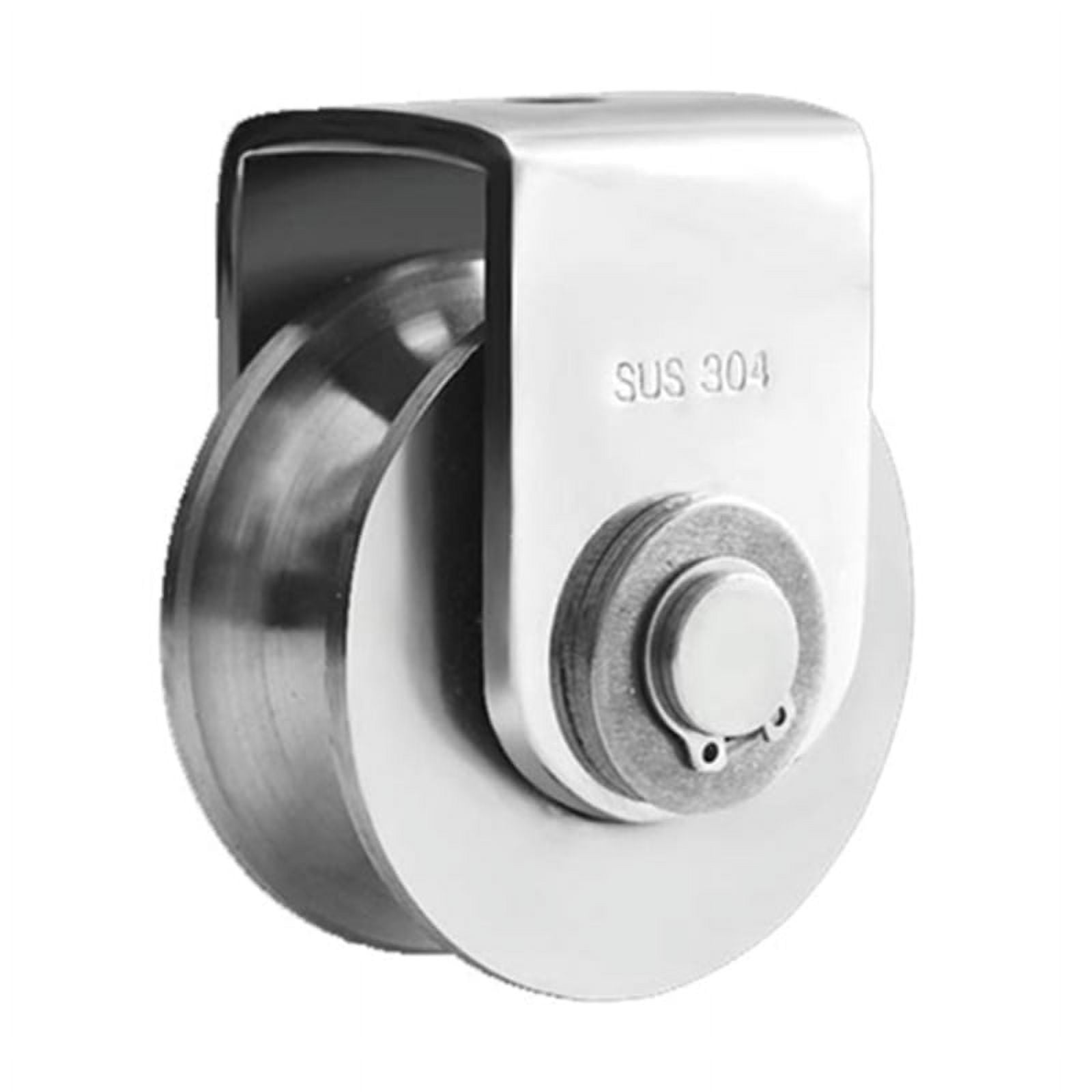 Durable Pulley Smooth Rolling U Groove Wheel Pulley 54mm Installation ...